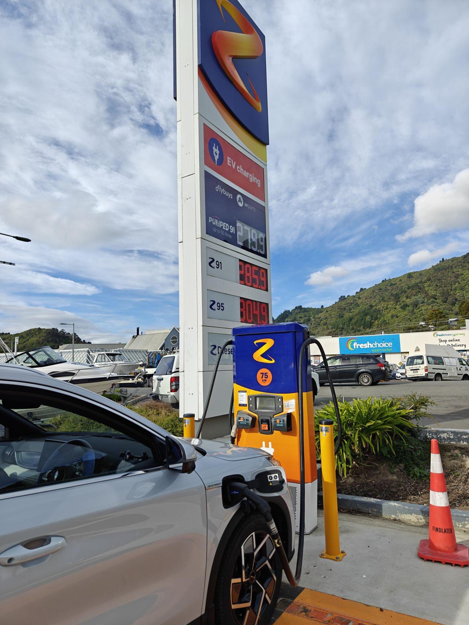Z - Picton - Service Station | Picton, Marlborough Region | EV Station