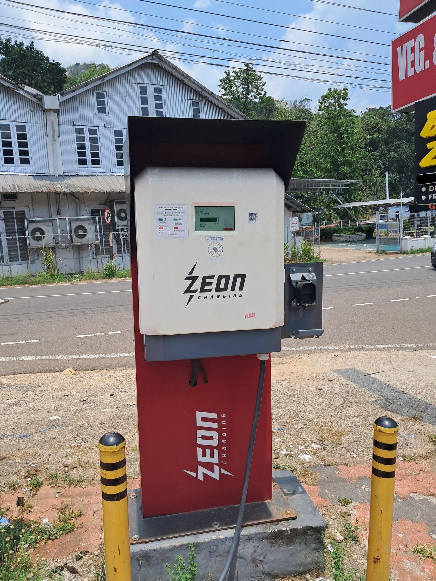 Zeon Charging(24kw) | Mundakayam, KL | EV Station