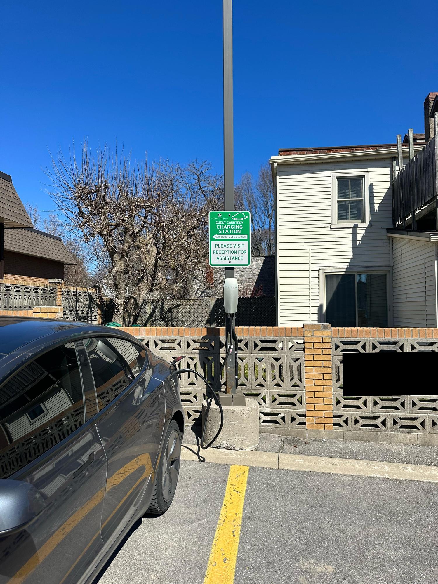 Gordon F Tomkins | Kingston, ON | EV Station