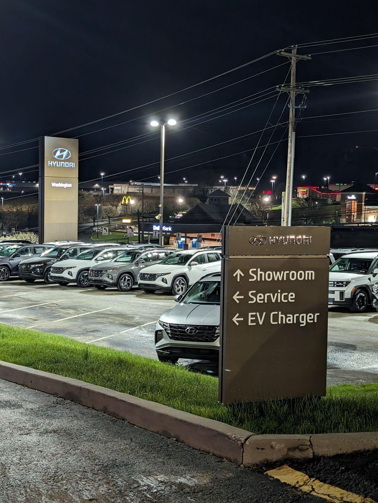 Washington Hyundai | Washington, PA | EV Station