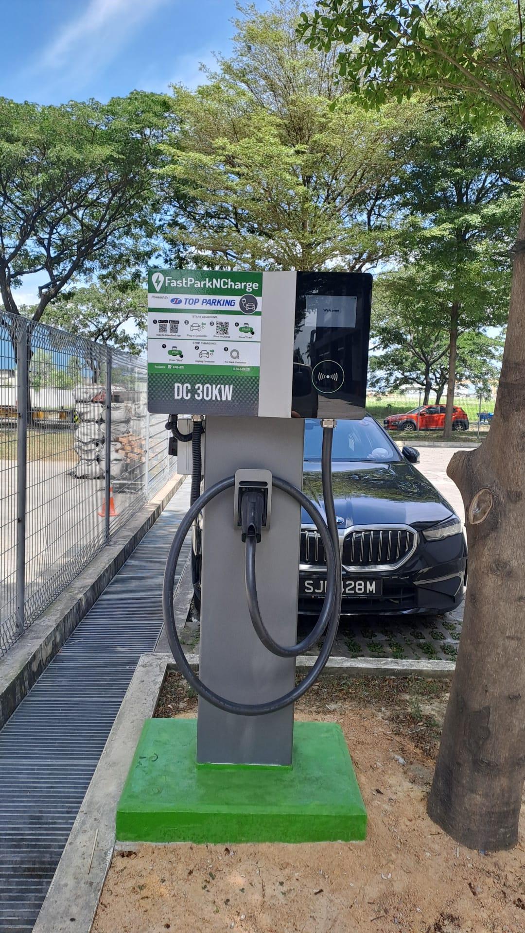FastParkNCharge : The Index | 110 Tuas South Ave 3, Singapore 637369 | EV Station