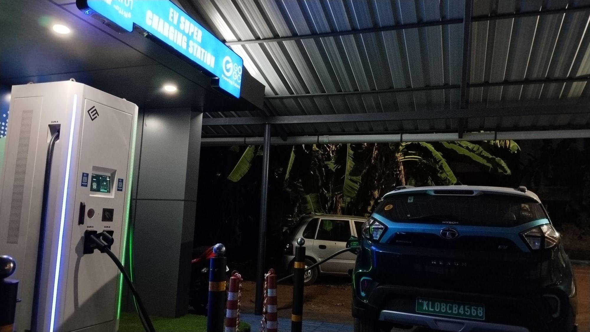 GO EC SMART EV SUPER CHARGING STATION | Thrissur, KL | EV Station
