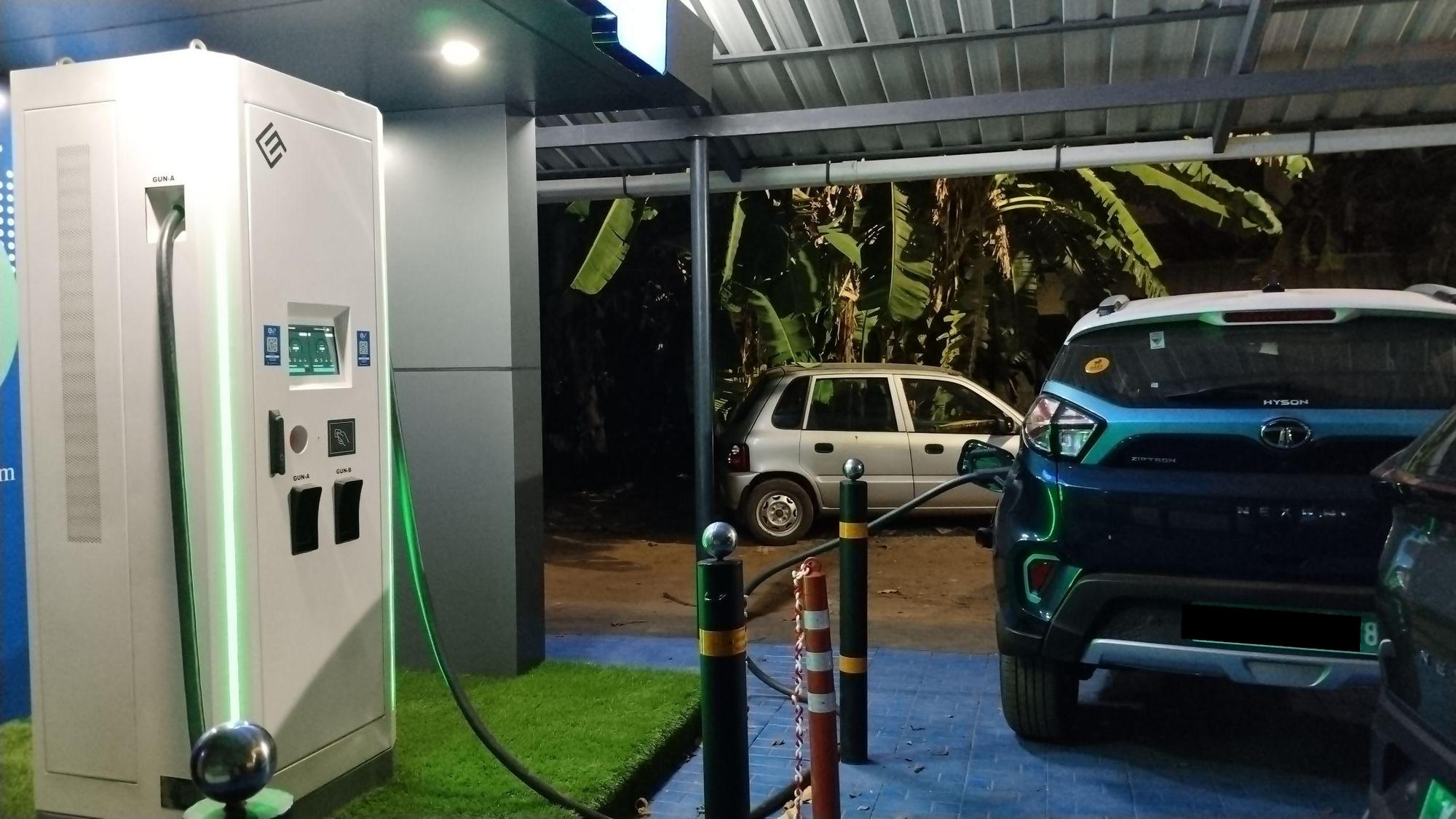 GO EC Smart EV super charging station | Thrissur, KL | EV Station