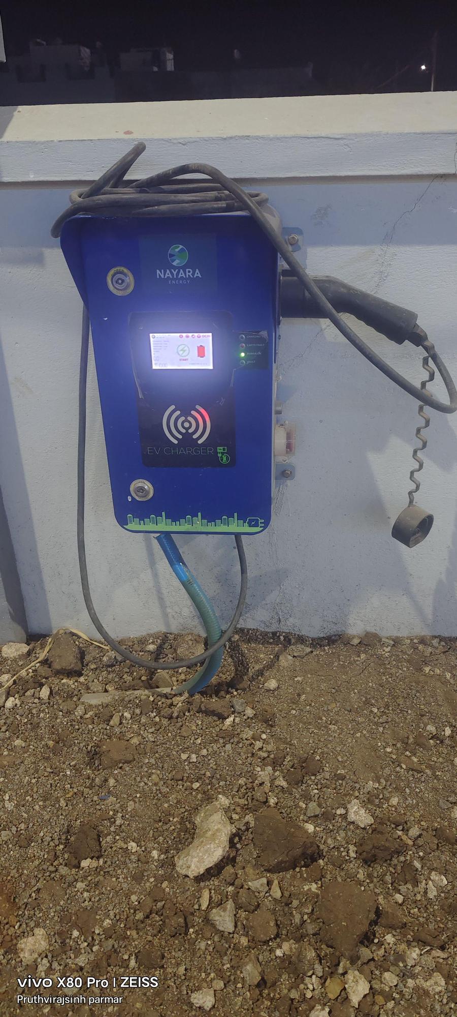 Nayta Petrol Pump 7kw | Botad, GJ | EV Station