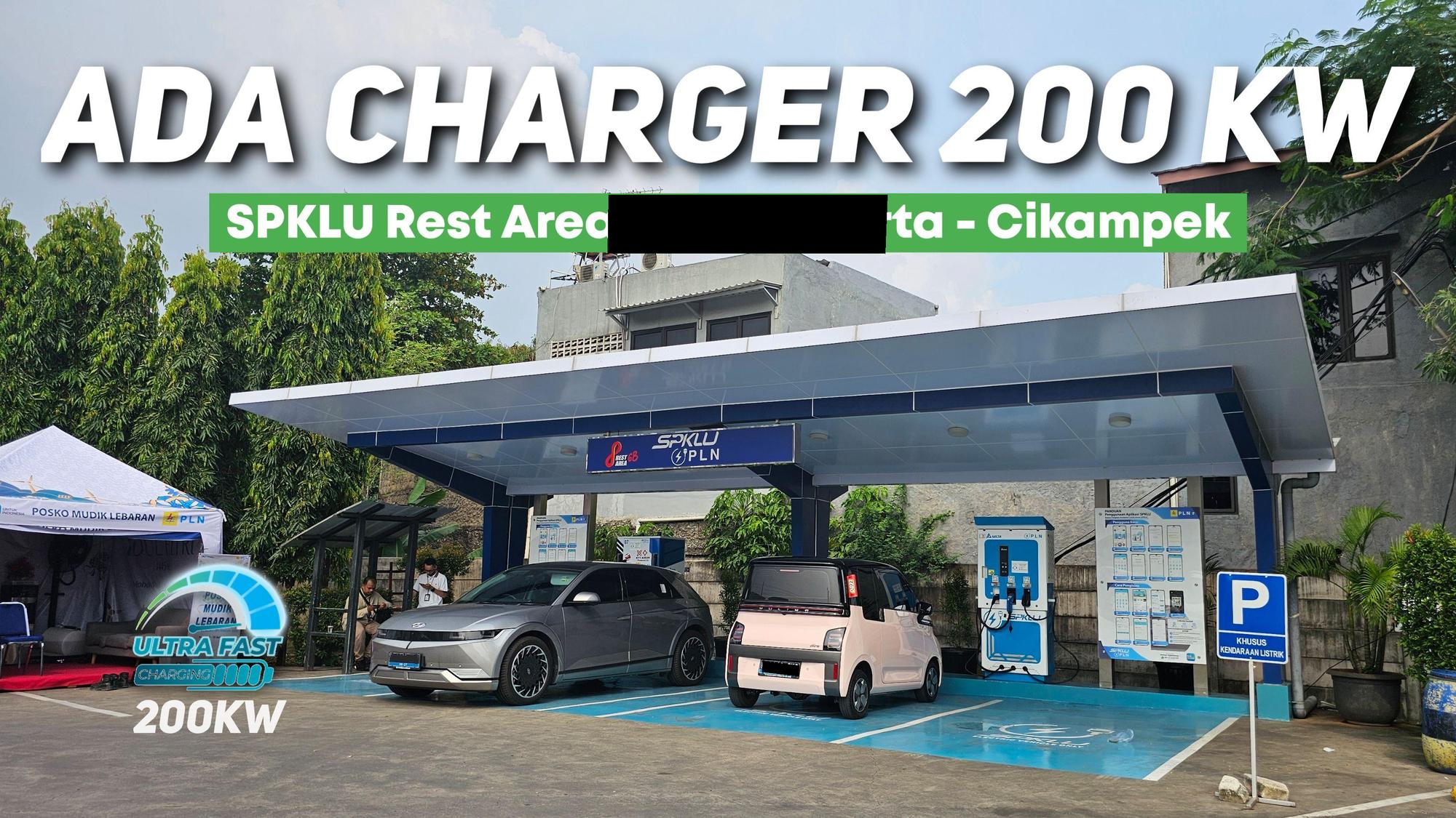 SPKLU Rest Area KM 6 Jakarta-Cikampek | Jalan Tol Jakarta - Bekasi ...