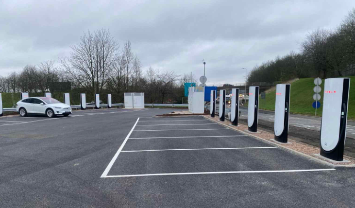 Frankley Southbound Services M5 (2) | Quinton South, England | EV Station