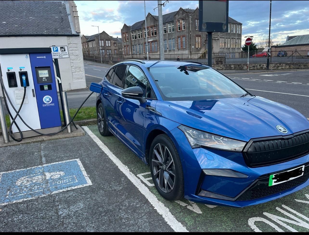 Millbank Car Park | 13 Barrhill Road, Cumnock, KA18 1DB, Scotland | EV ...