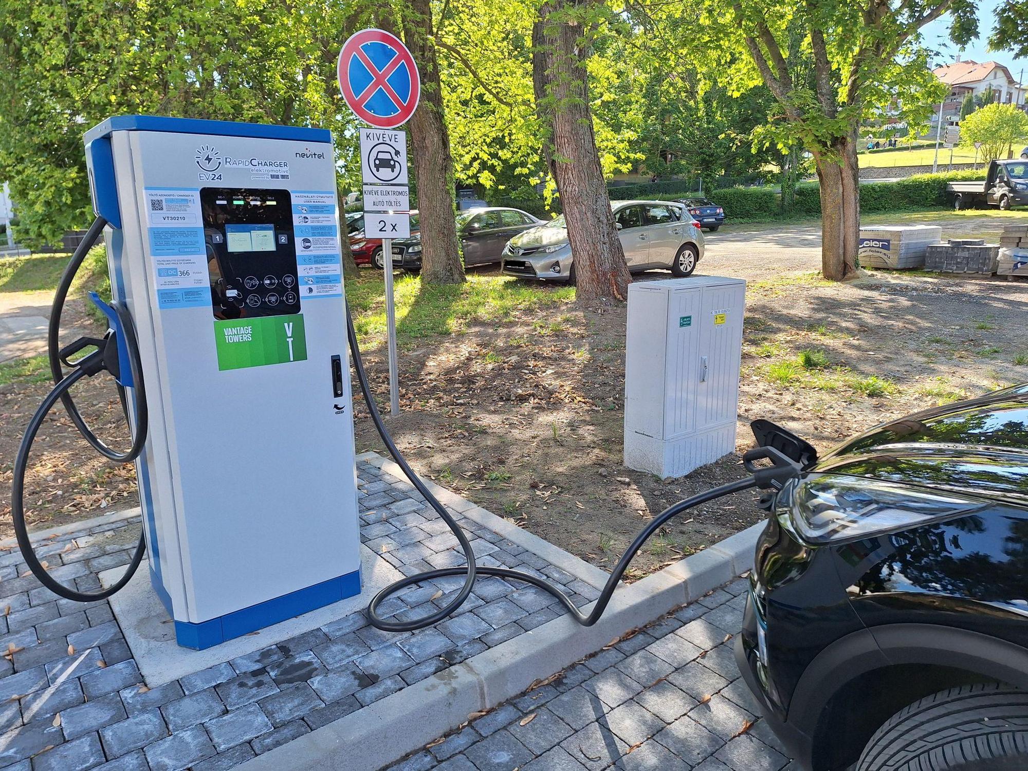 Badacsony EV24 DC 180kW | Badacsonytomaj, Park u. 30, 8261 Hungary | EV ...