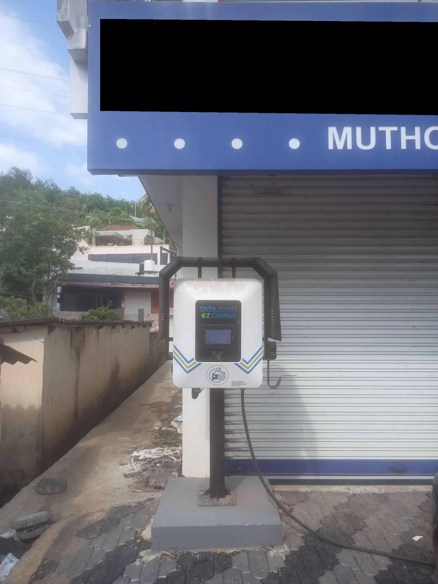Tata Power - DC FC - Muthoot Automotive Punalur | Punalur, KL | EV Station