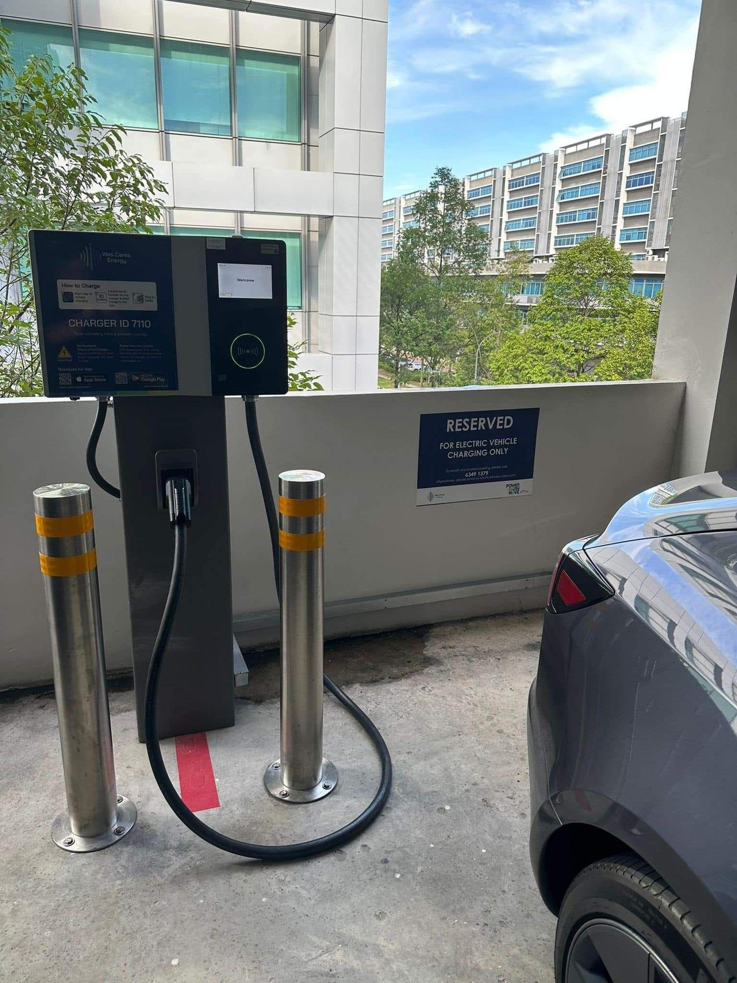 WCE: Ubi.One | 81 Ubi Ave 4, #03-08/09, Singapore 408830 | EV Station