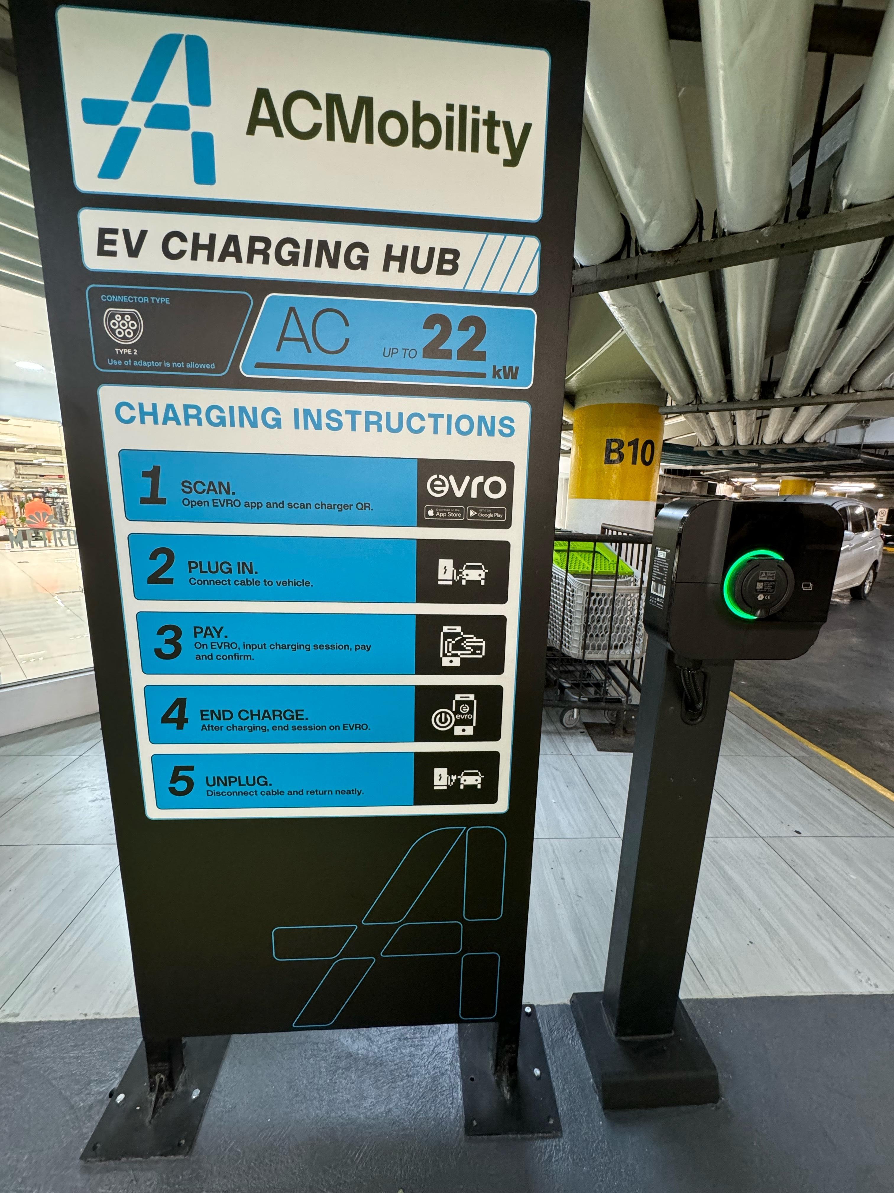 Ayala Center Cebu | Cebu City, Central Visayas | EV Station