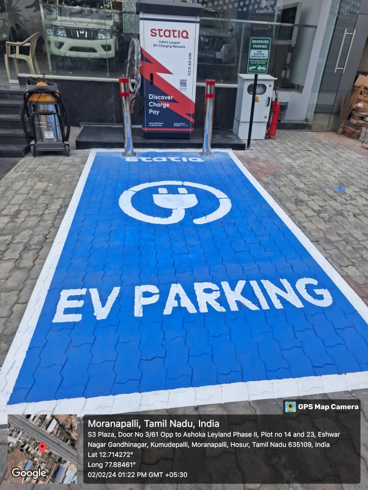 Statiq- Siri Motors | Moranapalli, TN | EV Station
