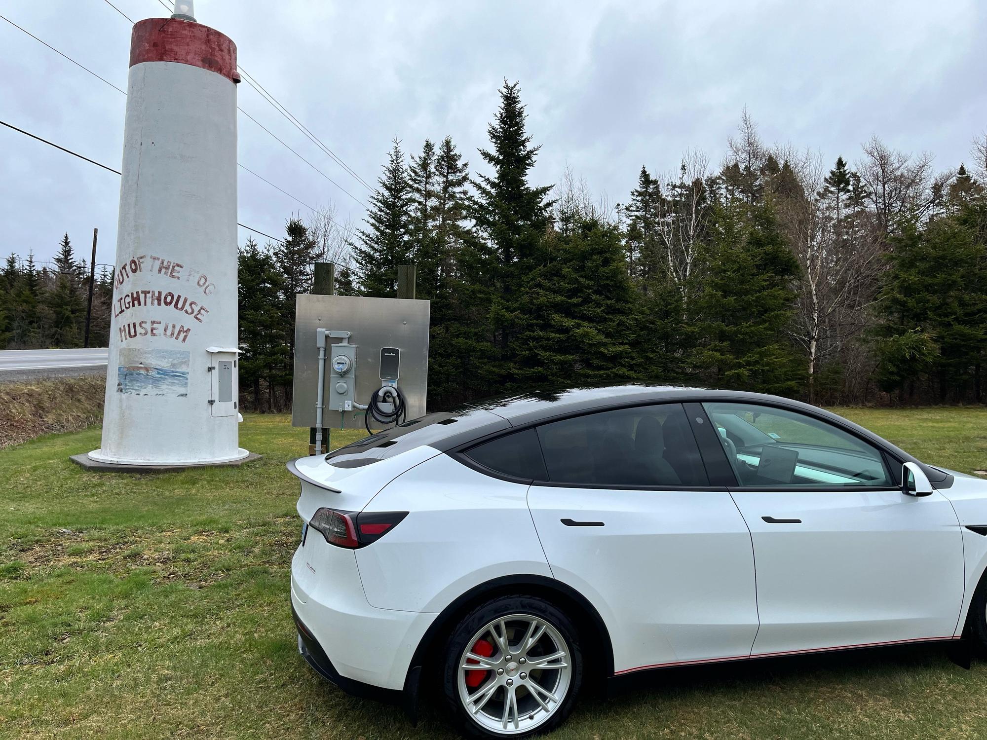 Out of the Fog Lighthouse Museum | Guysborough, NS | EV Station