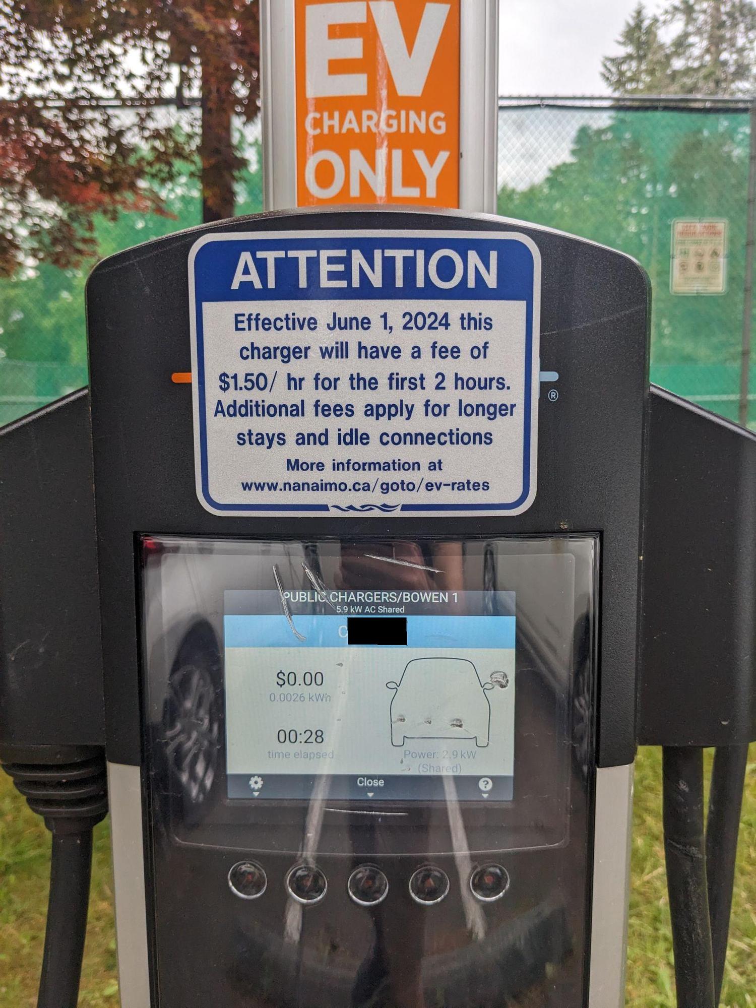 Bowen Park | Nanaimo, BC | EV Station