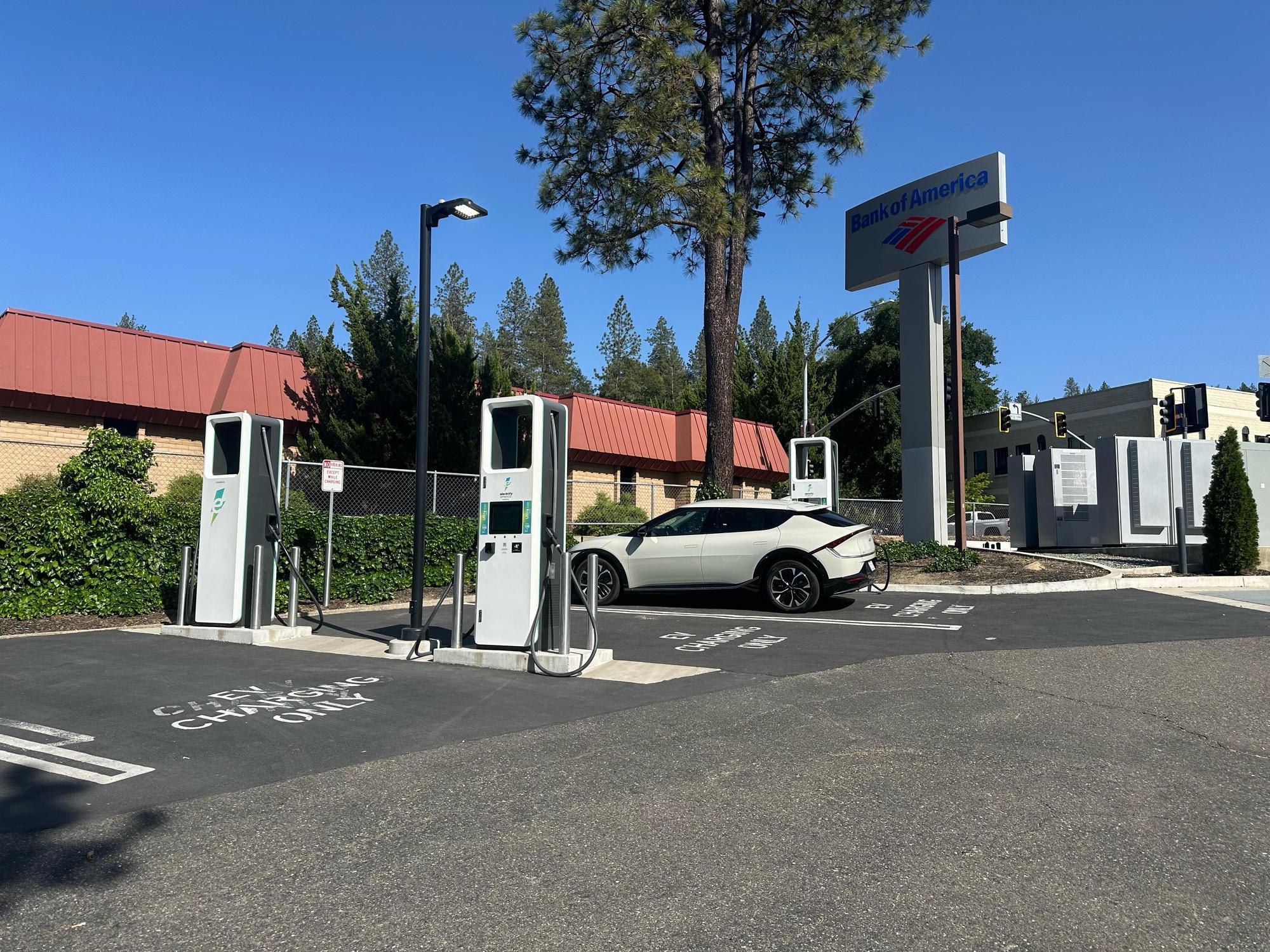 Bank of America | Placerville, CA | EV Station