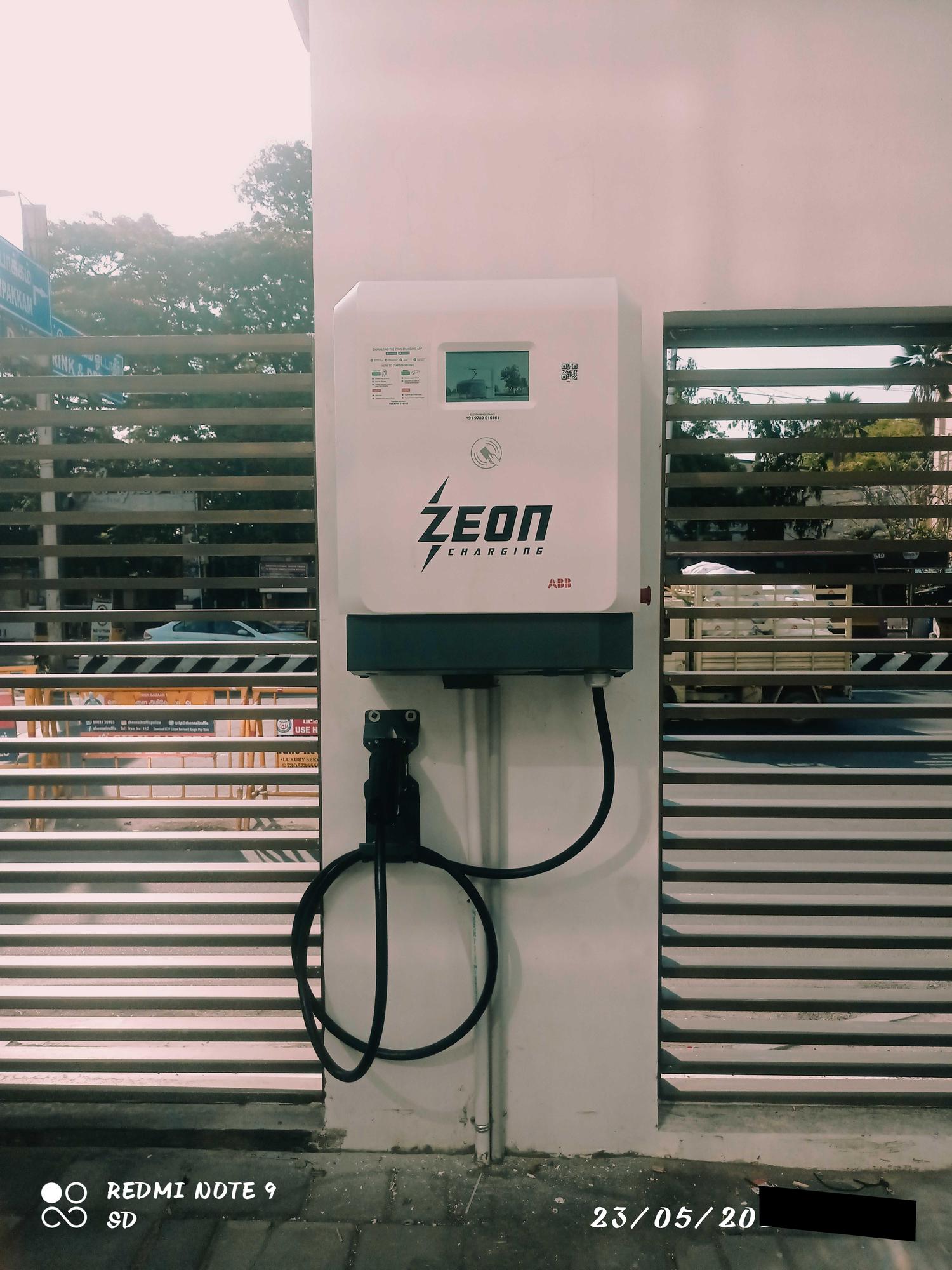 Zeon Charging | Fast Charging DC 24kW | 125 Pantheon Egmore | Chennai ...