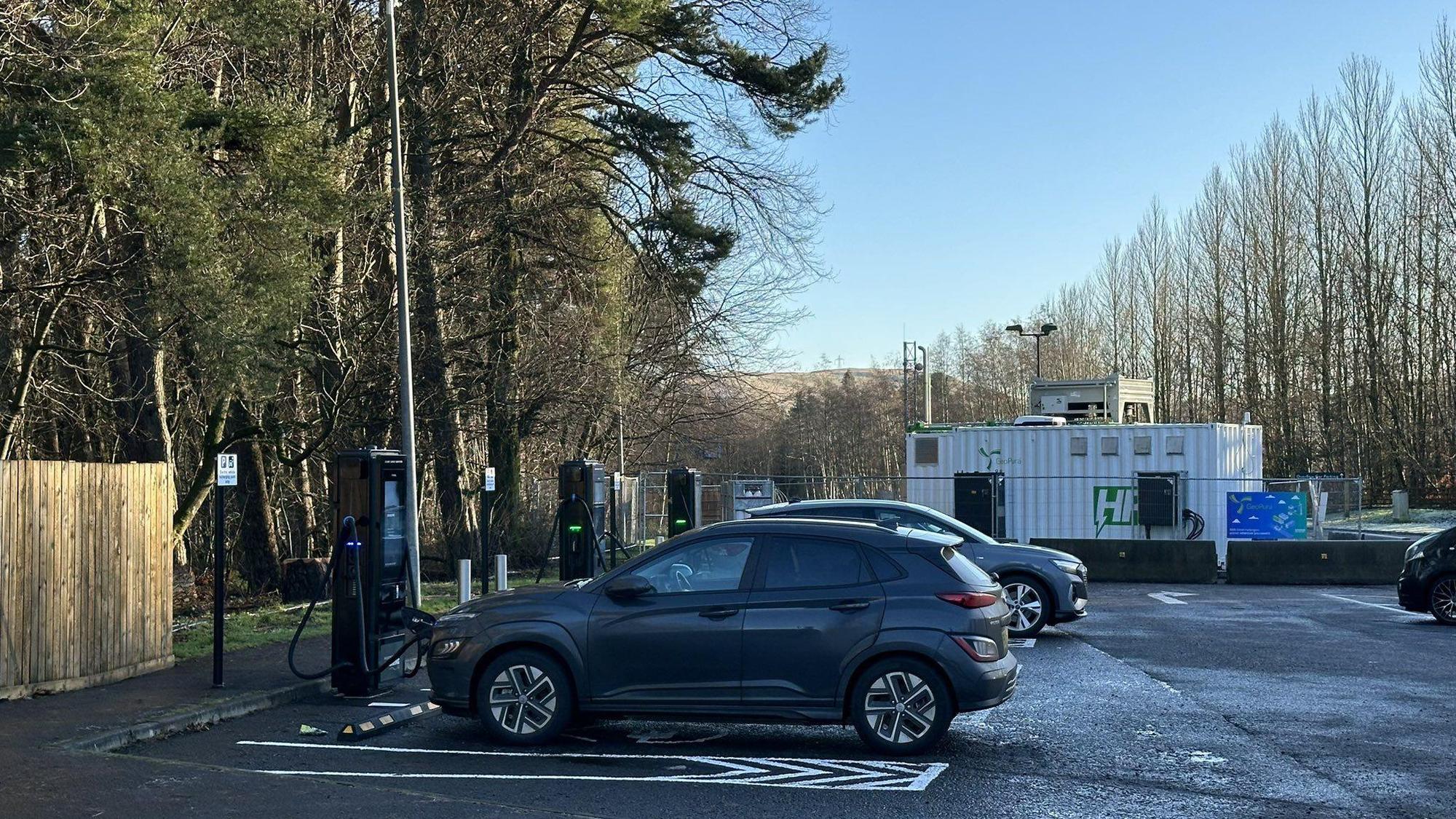 Cairn Lodge Services | Douglas, Scotland | EV Station