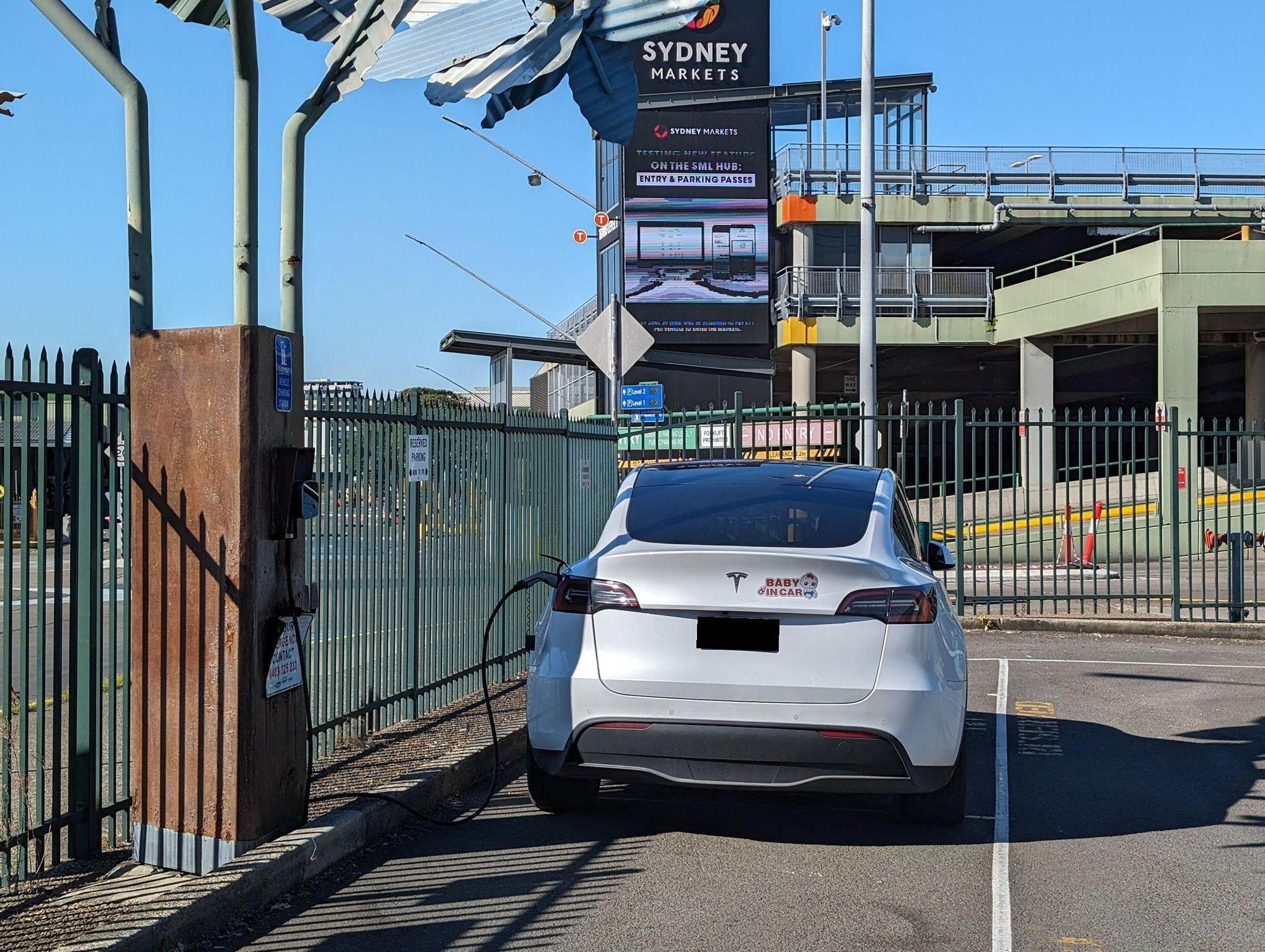 Sydney Markets | Homebush West, NSW | EV Station