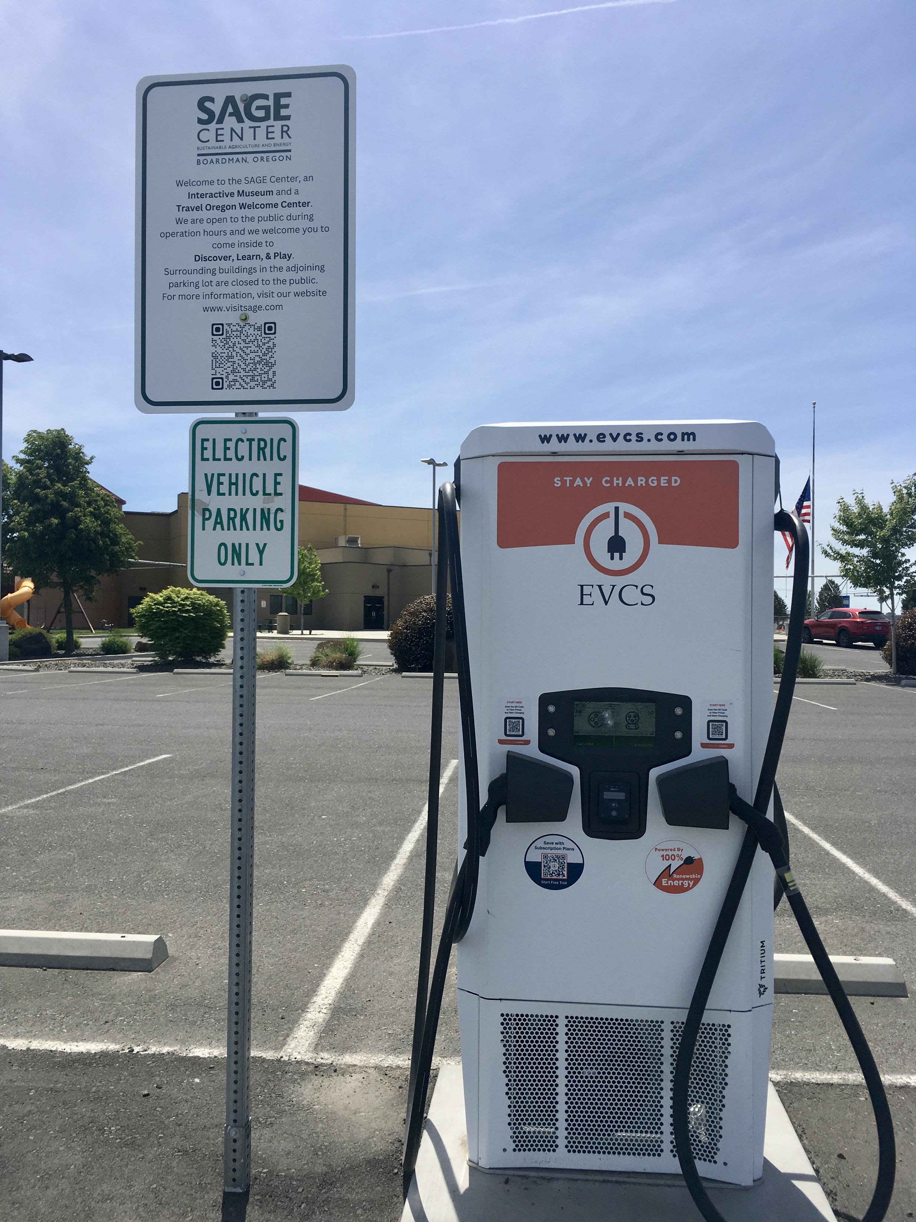Boardman Chamber of Commerce - SAGE Center (1) | Boardman, OR | EV Station