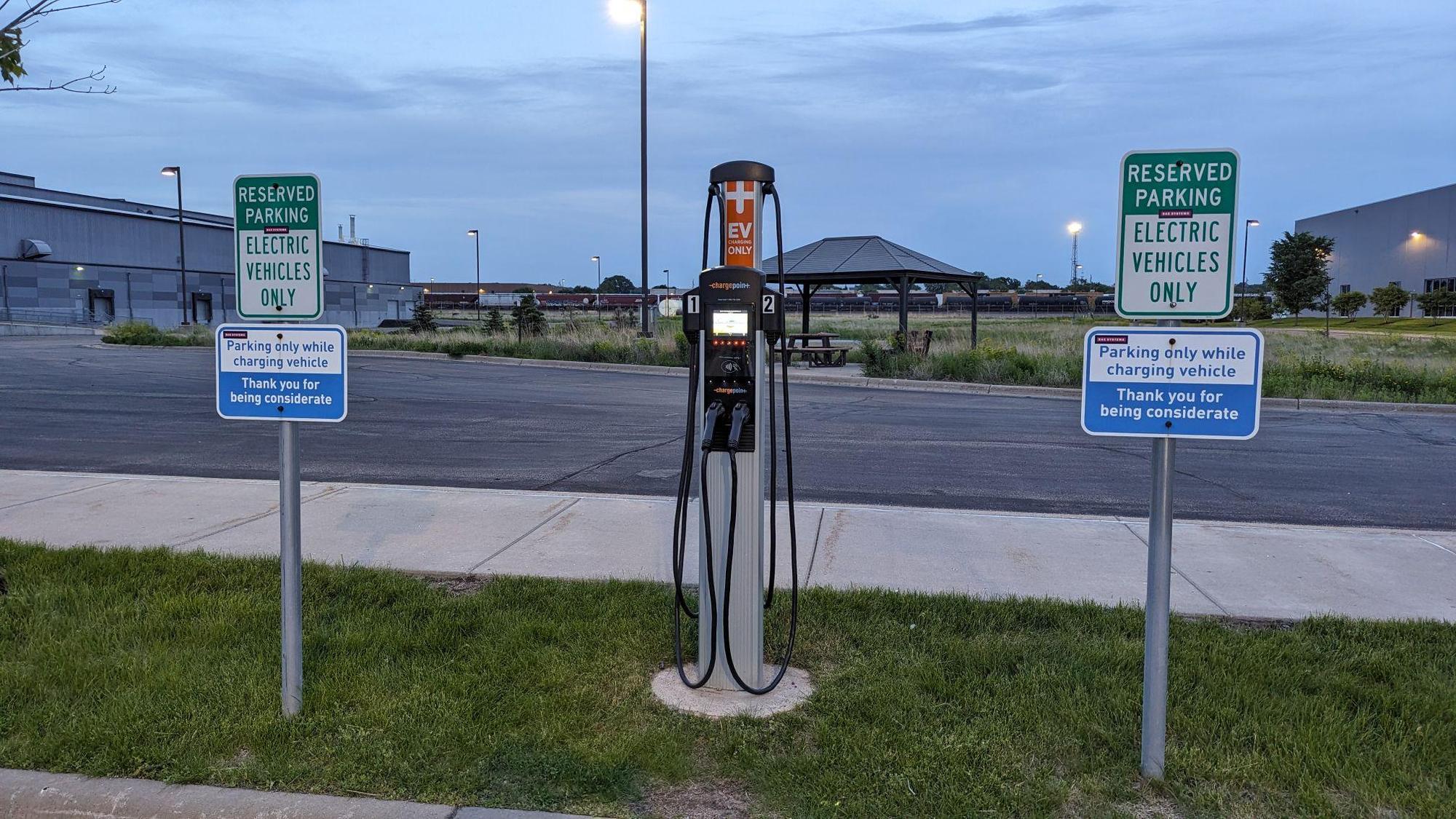 Northern Stacks (BAE Systems) | Fridley, MN | EV Station
