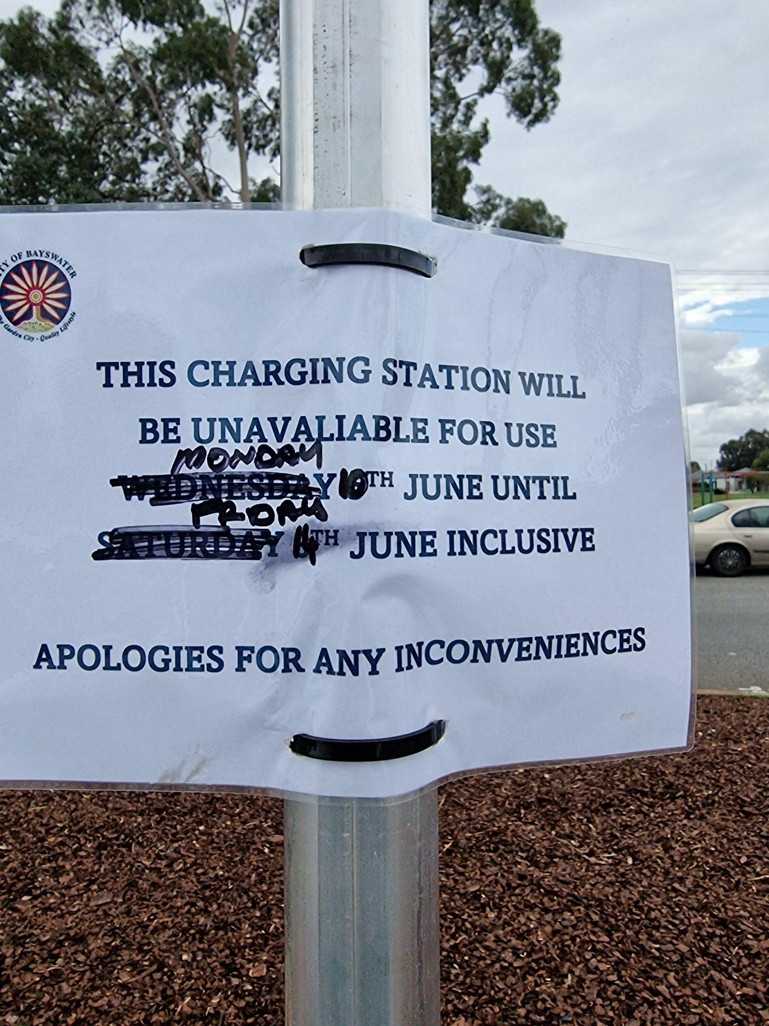 Morley Sport and Recreation Centre | Morley, WA | EV Station