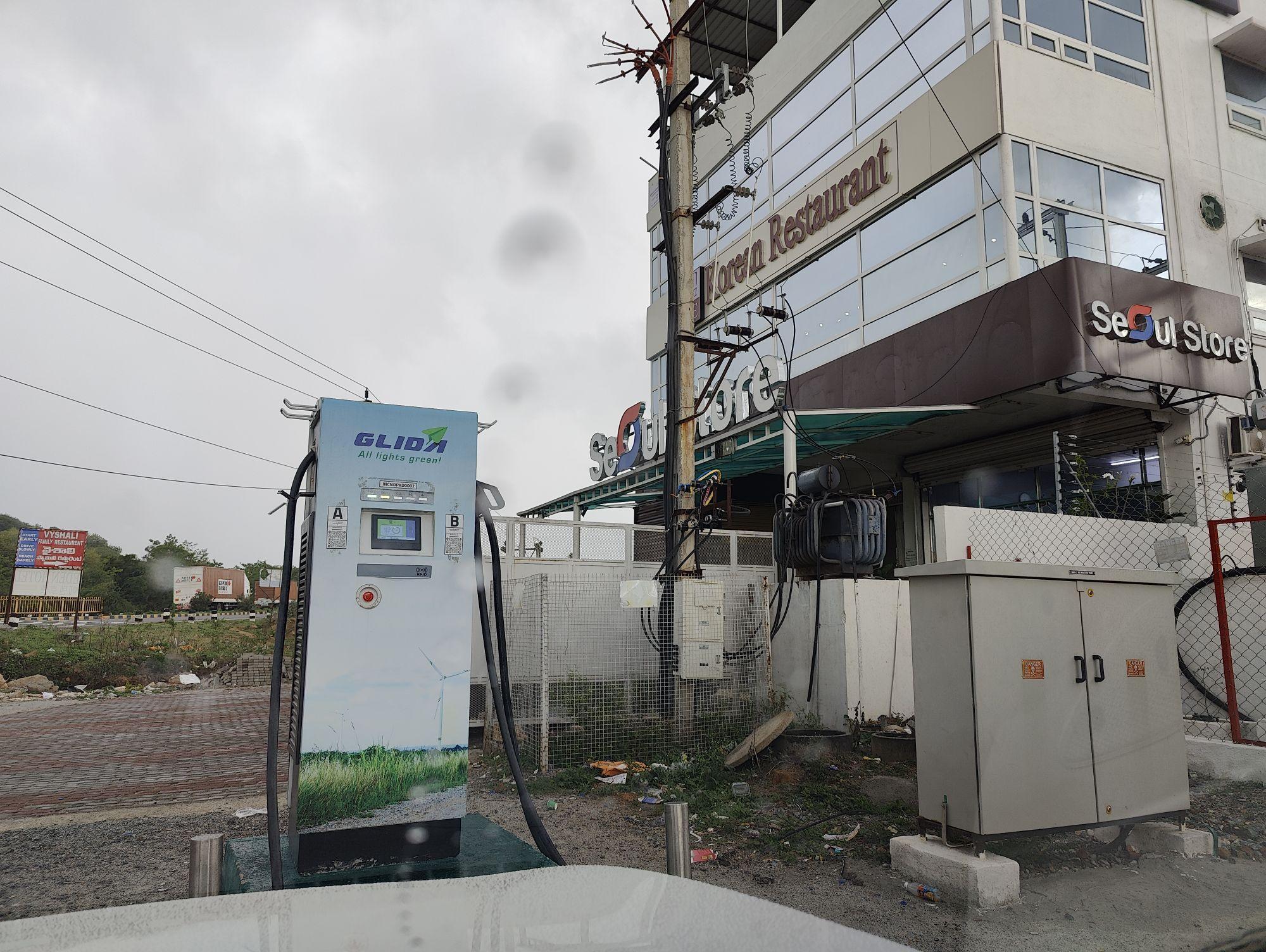Hotel Vyshali | Penukonda, AP | EV Station