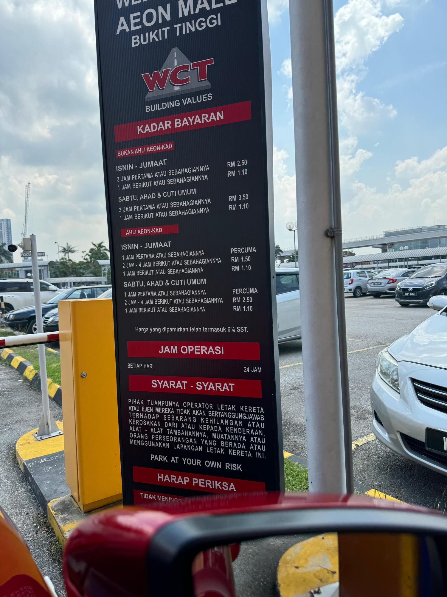 Aeon Mall Bukit Tinggi | Pelabuhan Klang, Selangor | EV Station