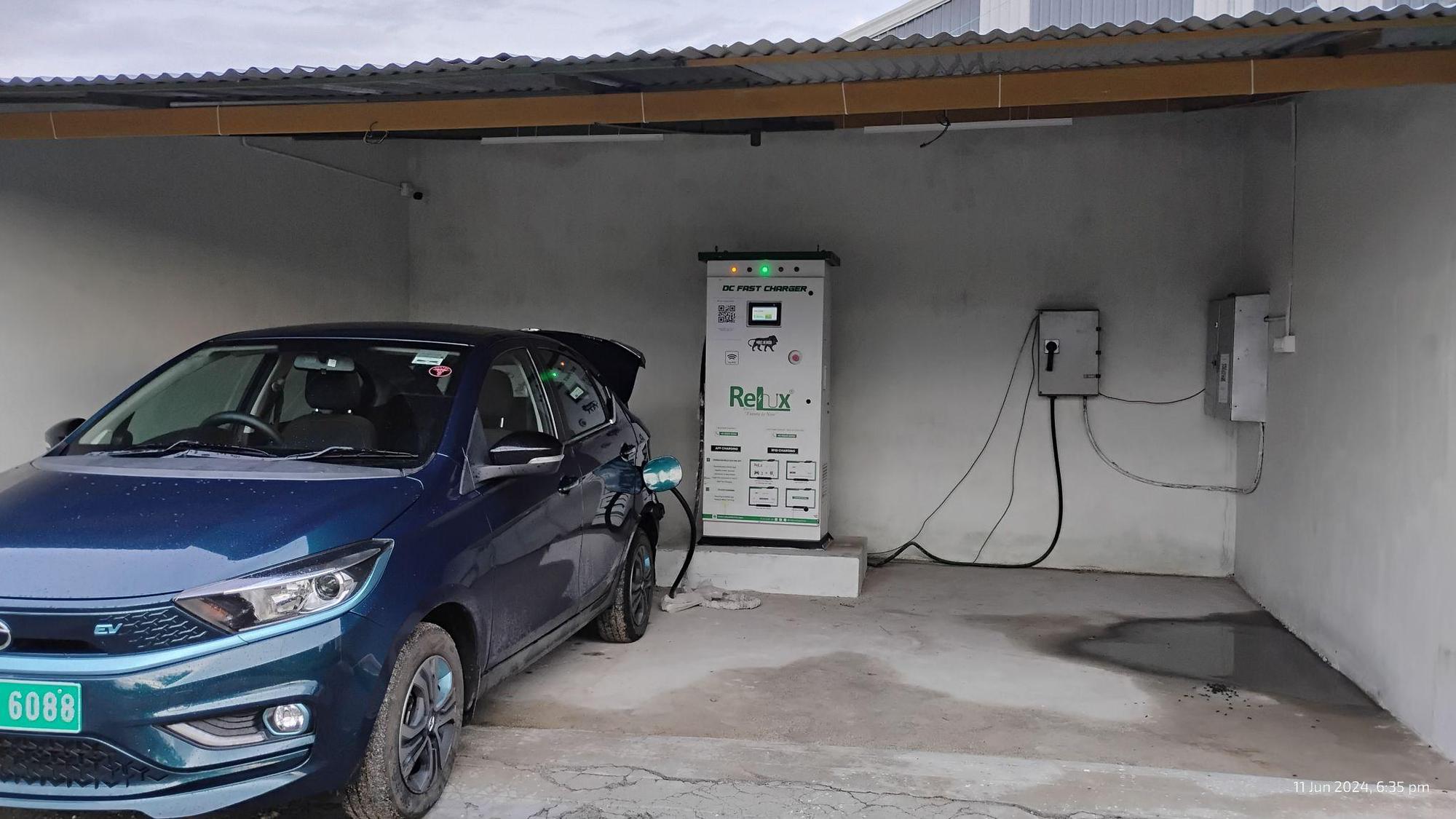Siva Selvi Charging Station - Relux (30 kW) | Govindanur, TN | EV Station