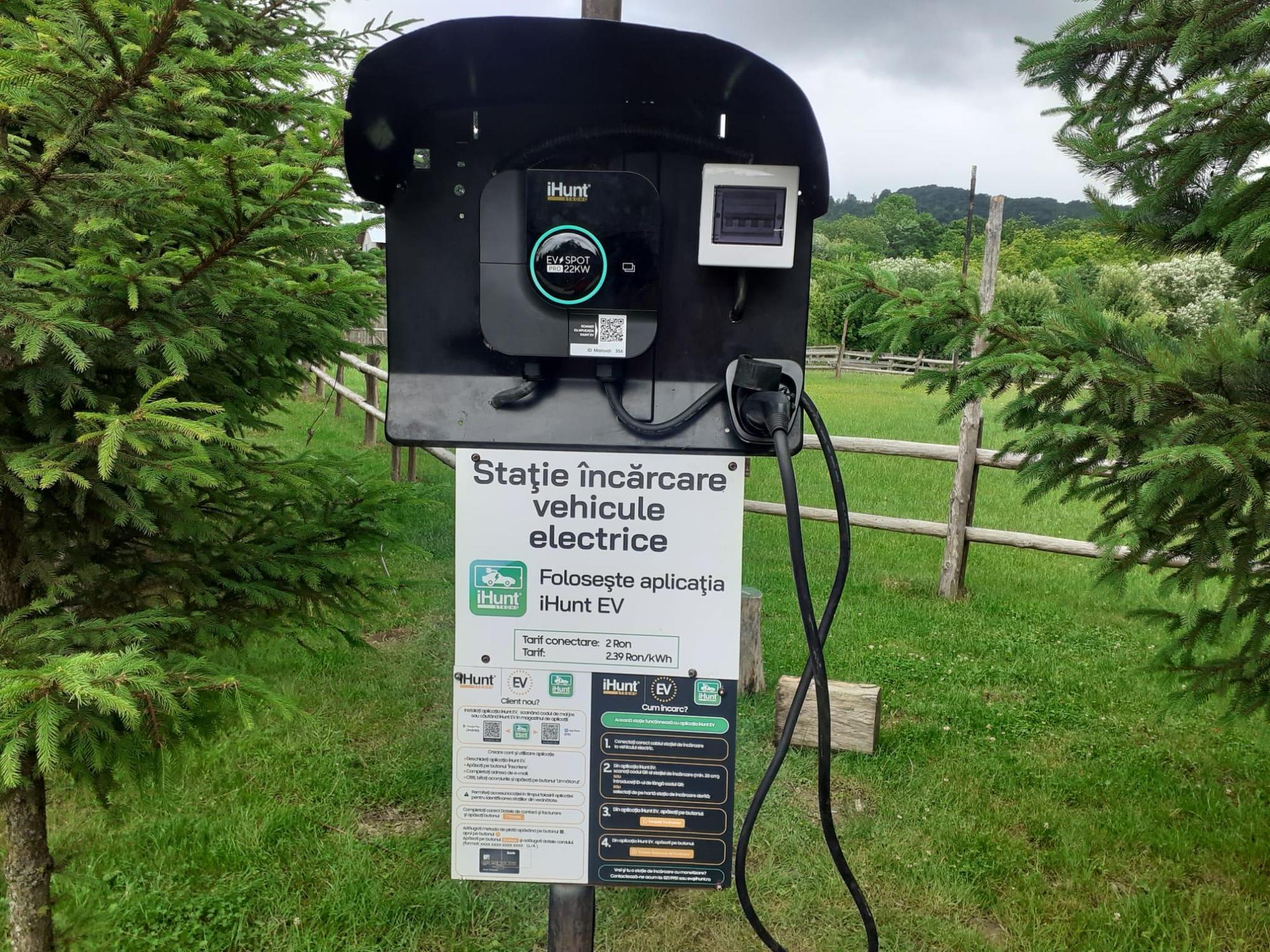 iHunt EV - Cabana Fulga | Podu Nărujei, VN | EV Station