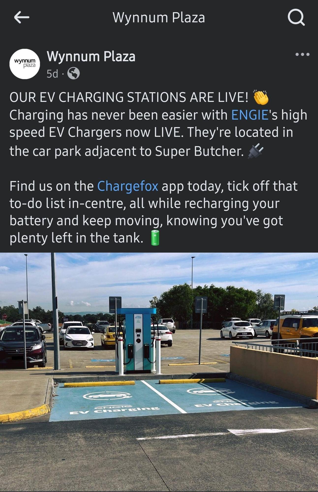 Wynnum Plaza | Wynnum West, QLD | EV Station