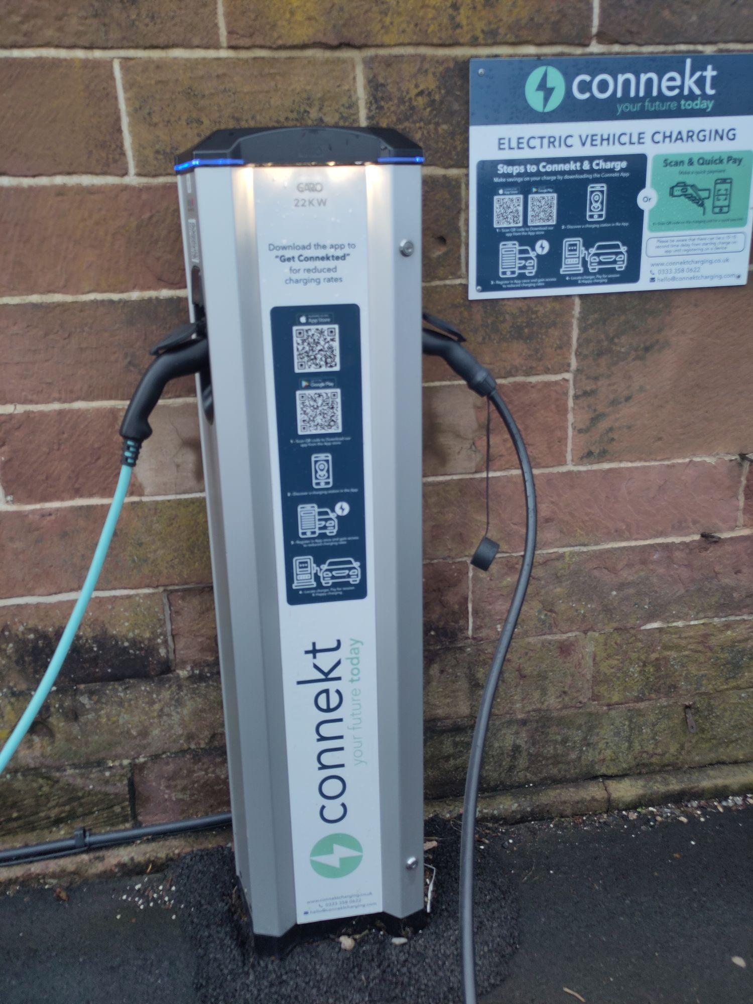 Connekt Charging Station | St Boswells, Scotland | EV Station