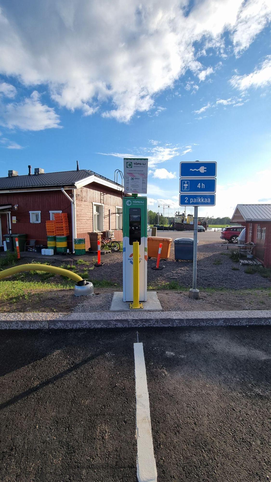 Tervasaari | Tullimakasiininranta, 49400 Hamina | EV Station
