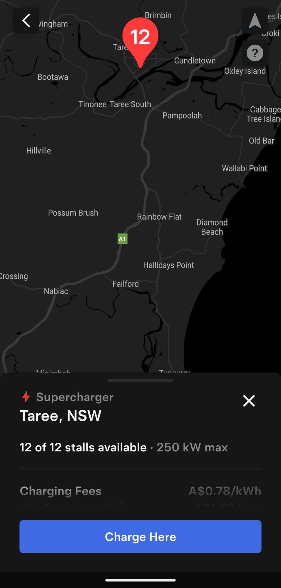Taree Park | Taree, NSW | EV Station