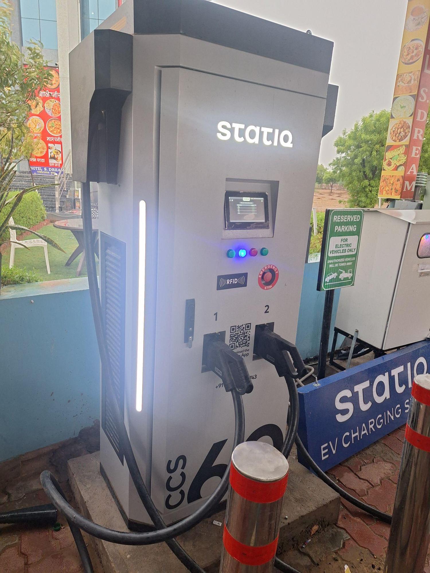 Statiq Charger Hotel S Dream Dausa | Dausa, RJ | EV Station