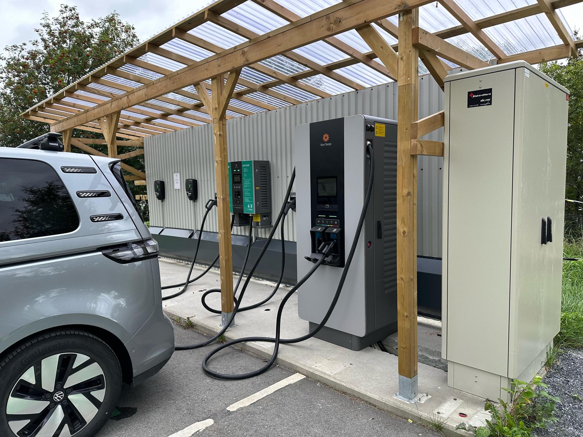 Snåsakroa - ChargeUp Kople 180 kW + 60 kW + 22 kW | Nordsivegen 296 ...