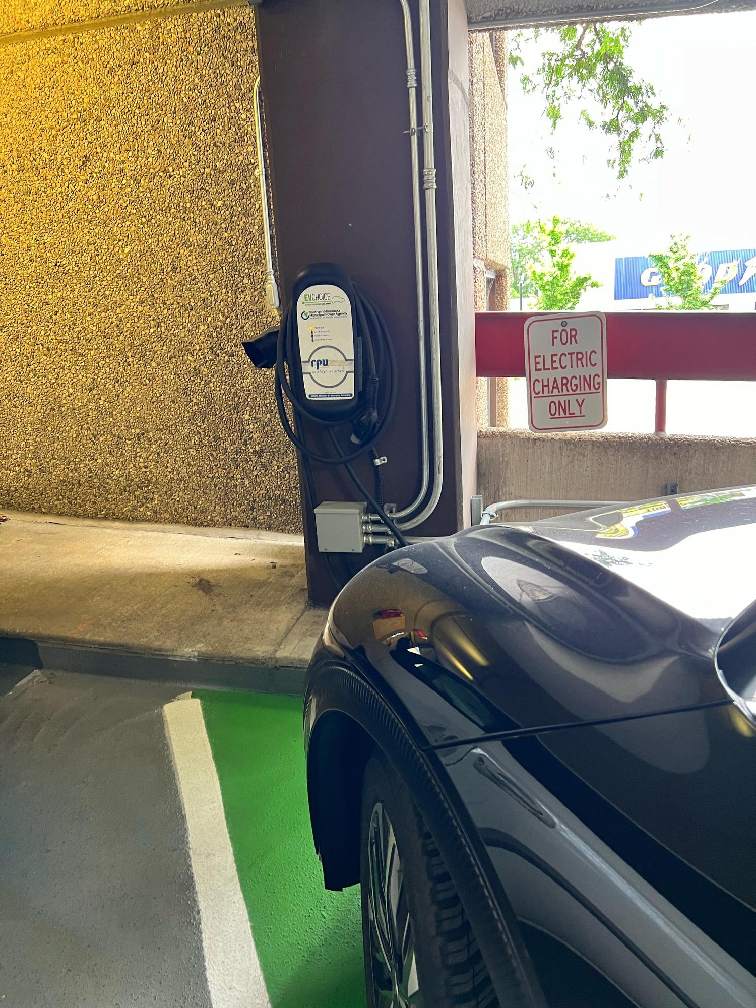 Center Street Parking Ramp | Rochester, MN | EV Station