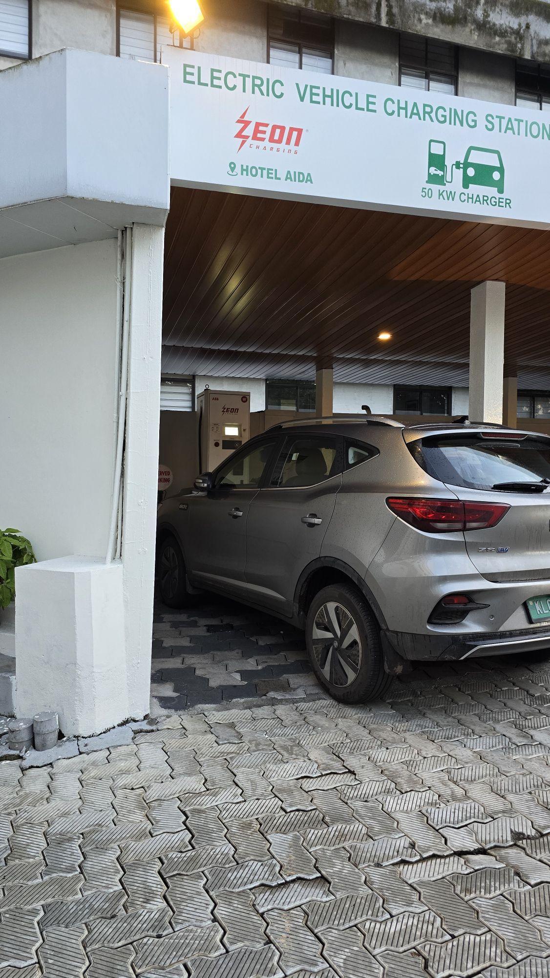 Zeon Charging | Hotel Aida | DC Fast Charger 50kW upgraded | Zeon ...