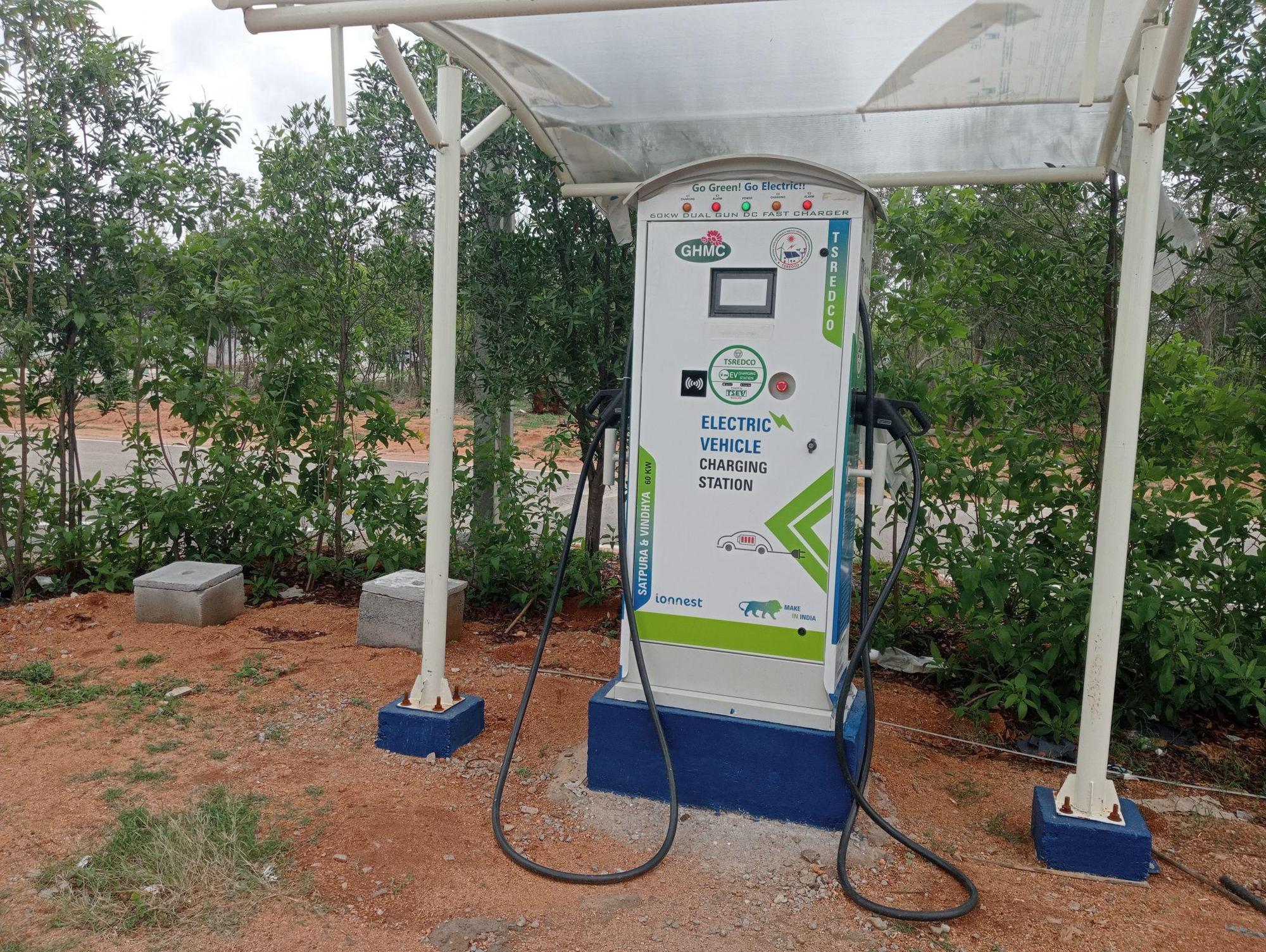 TGIIC Plastic Park -60kW TGEV | Malikdanguda, TS | EV Station