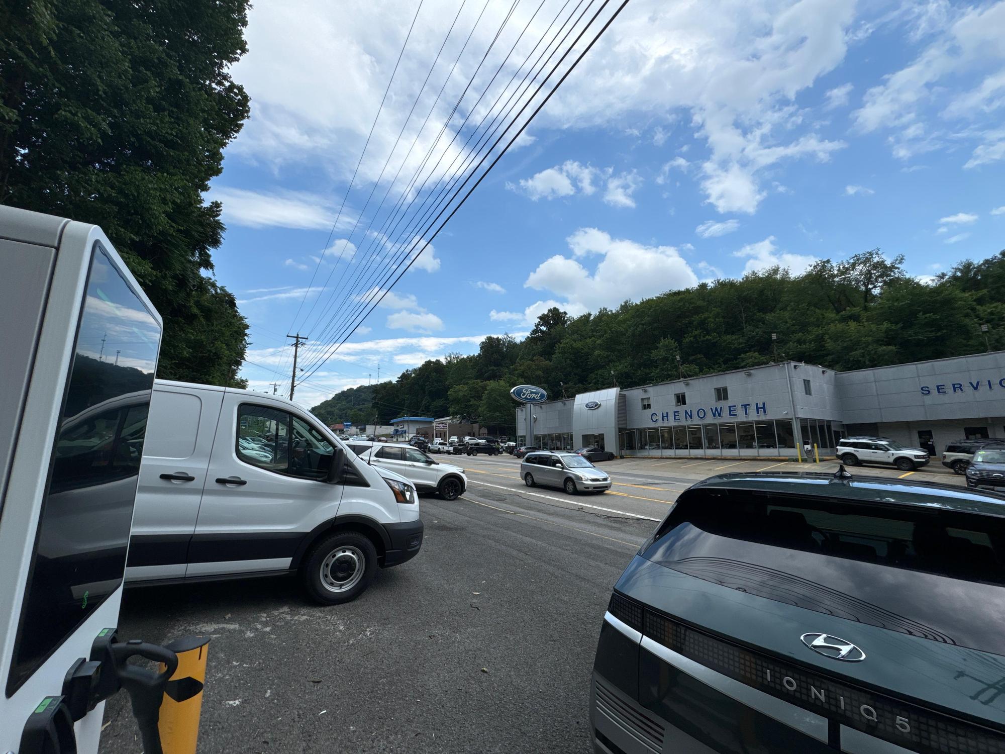 Chenoweth Ford - Pre-Owned Vehicle Lot | Clarksburg, WV | EV Station