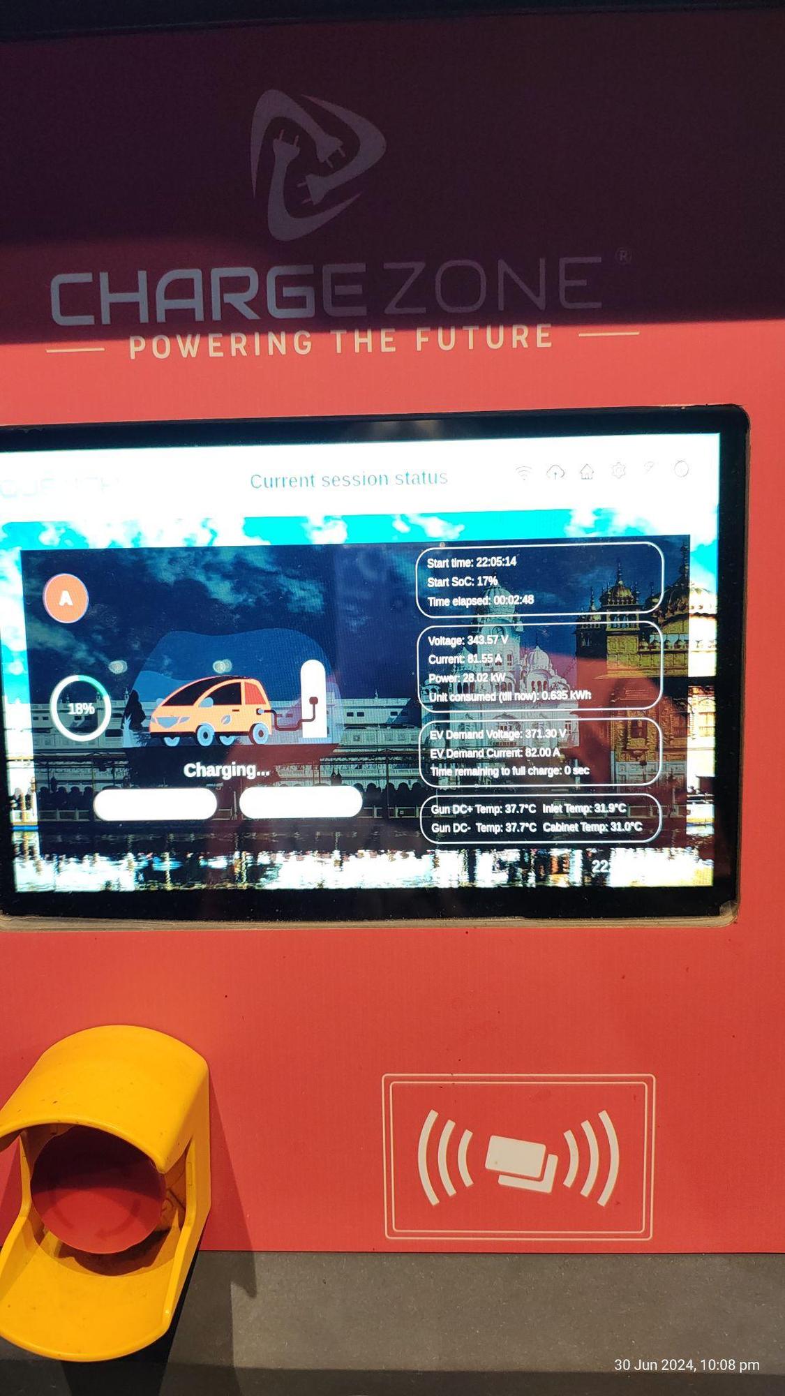 H8 Restaurant - Gentari & ChargeZone FC (30kW) | Dupadu, AP | EV Station