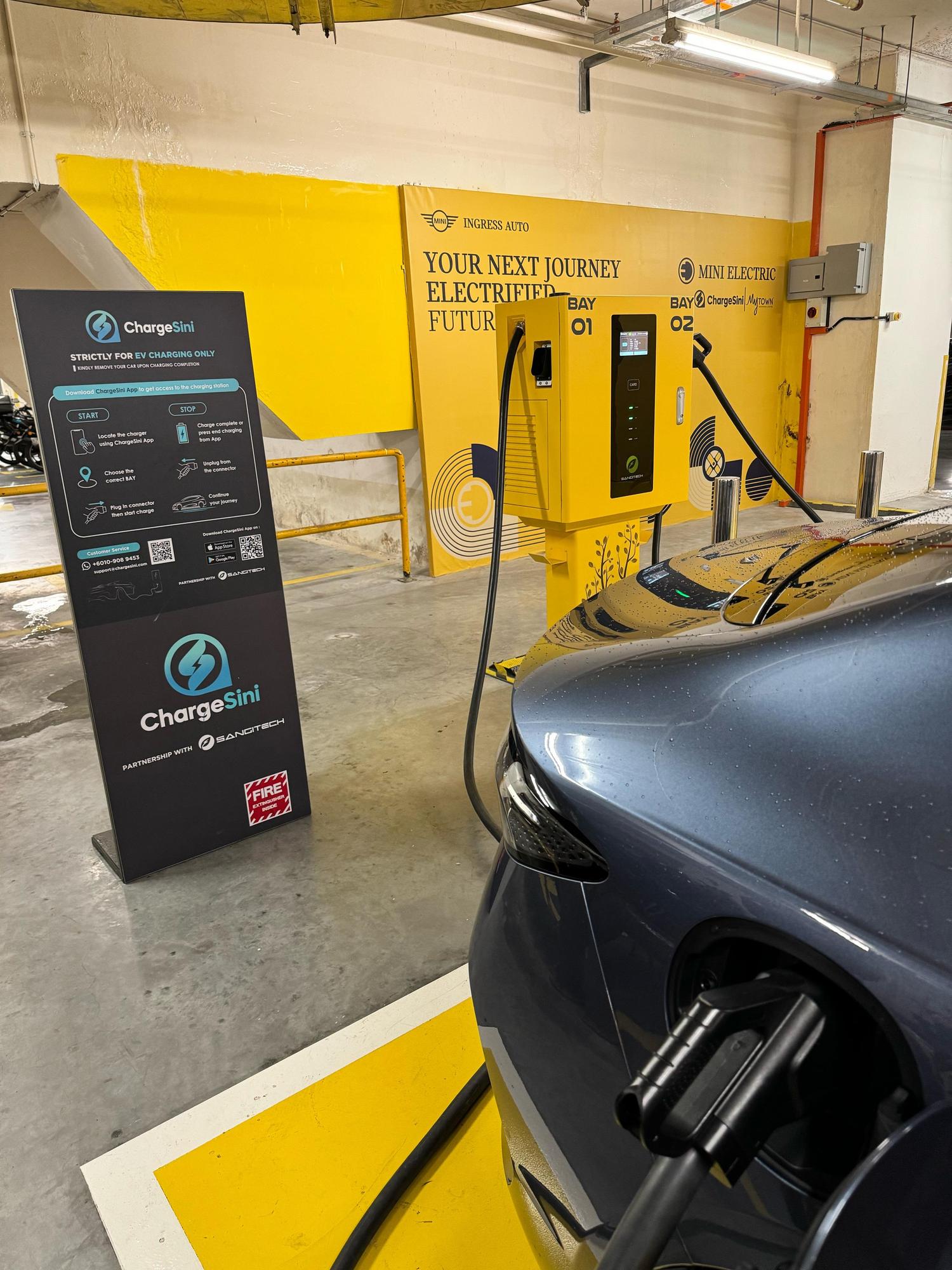 ChargeSini Station MyTown CHERAS (22kW AC, 40kW DC) | Kuala Lumpur ...