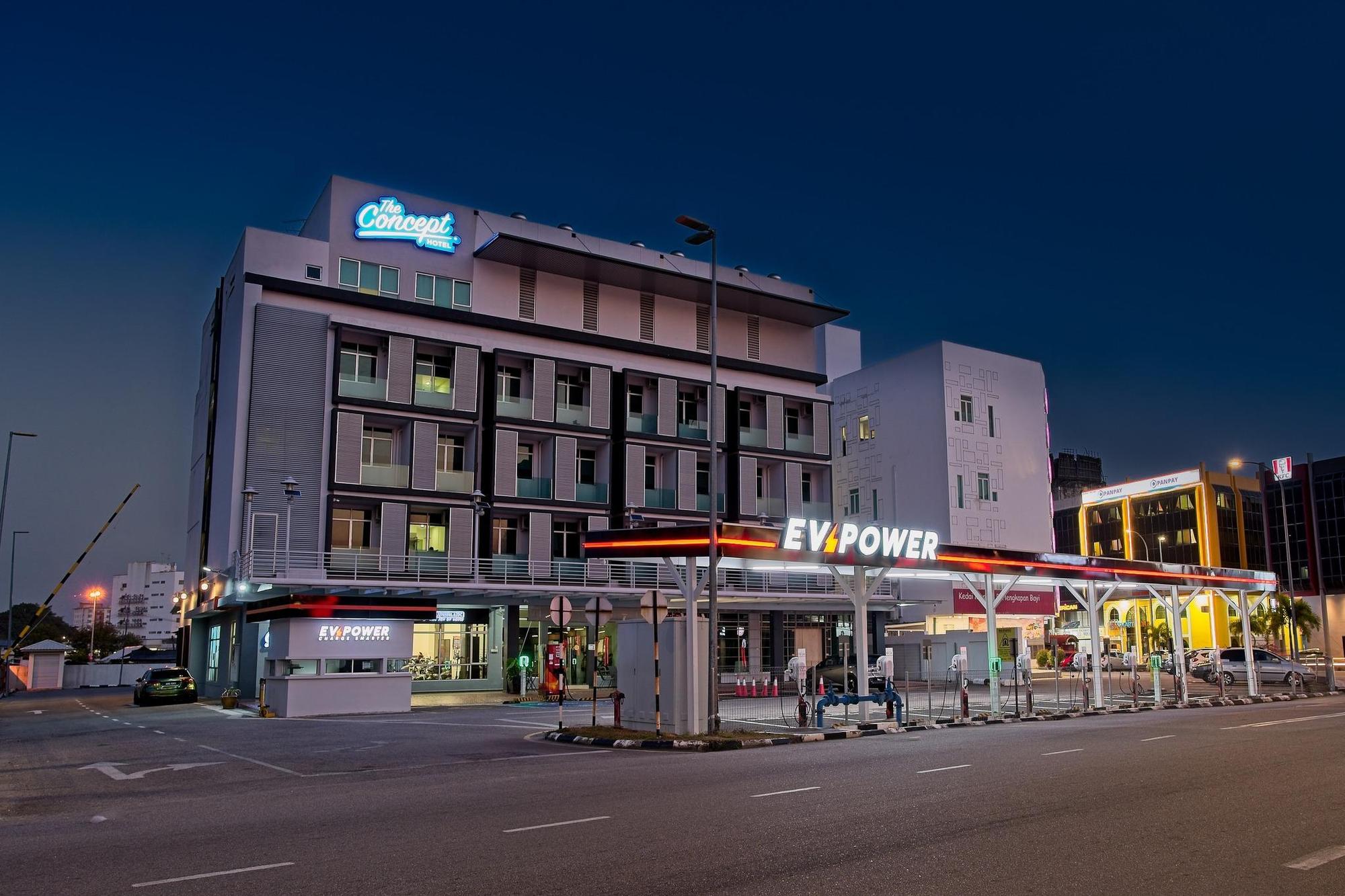 EVPower | Concept Hotel Melaka (60kW, 240kW DC, 11kW AC) | Melaka ...
