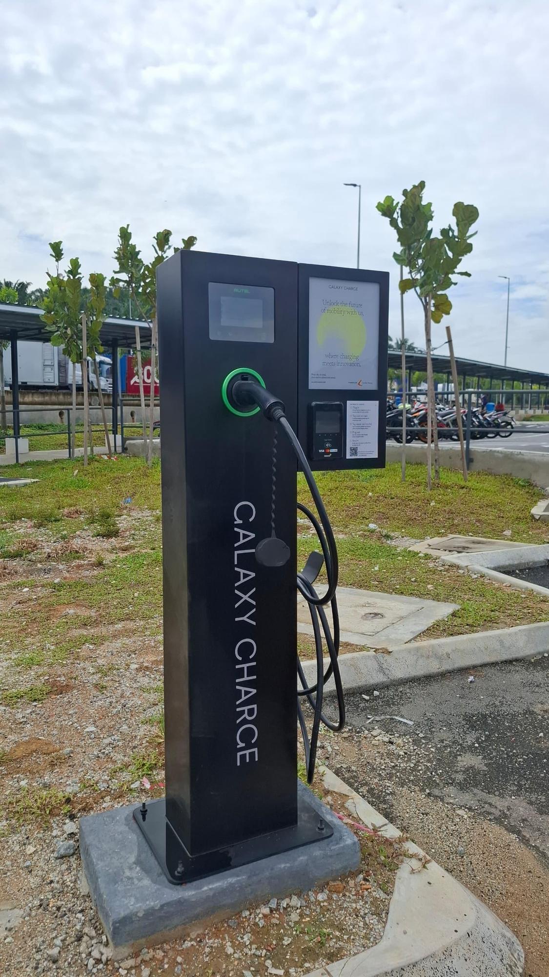 Galaxy Charge | R&R Seremban Southbound (22kW AC) | Labu, Negeri Sembilan | EV Station