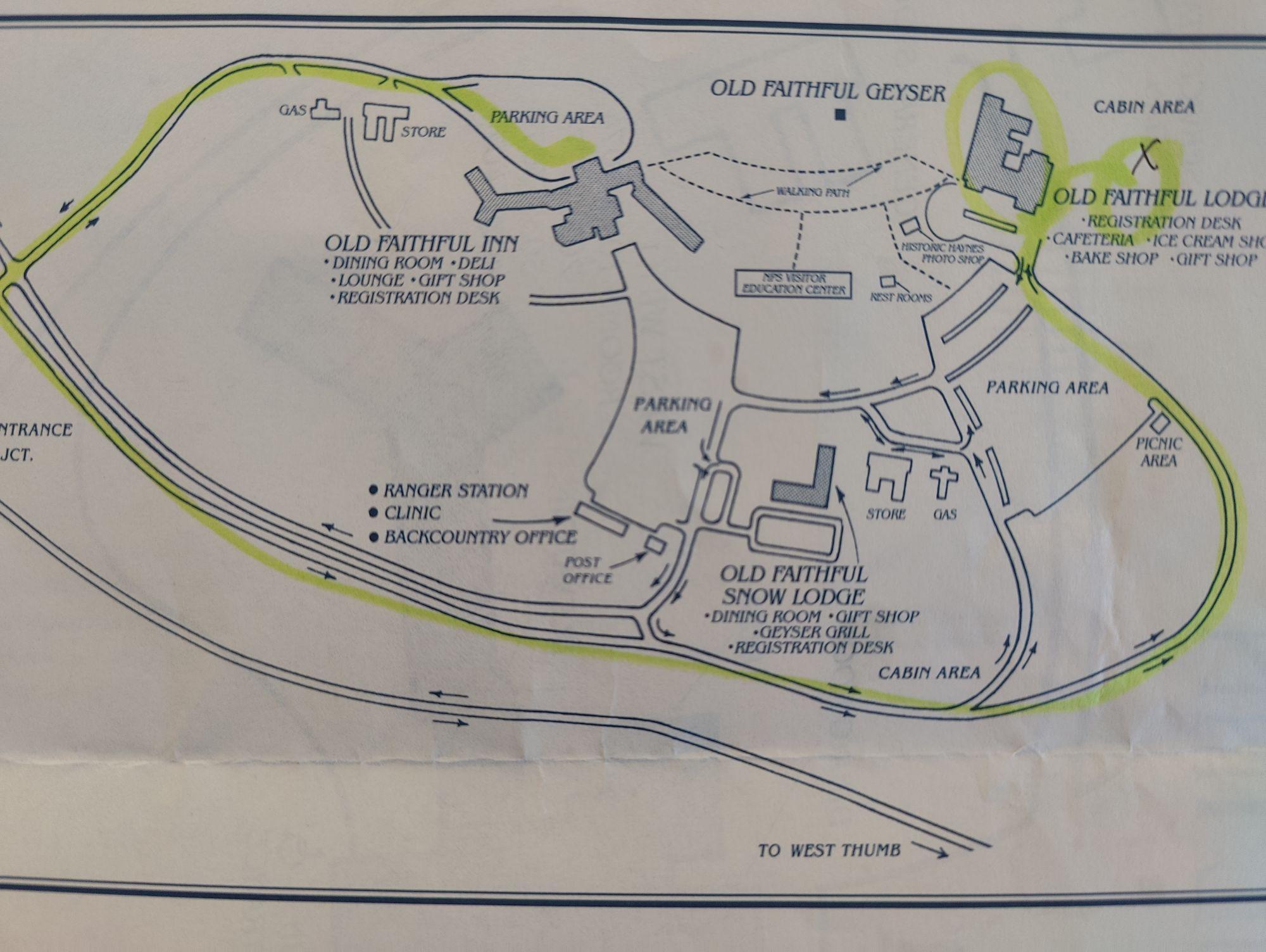 Old Faithful Lodge Cabins | Yellowstone National Park, WY | EV Station