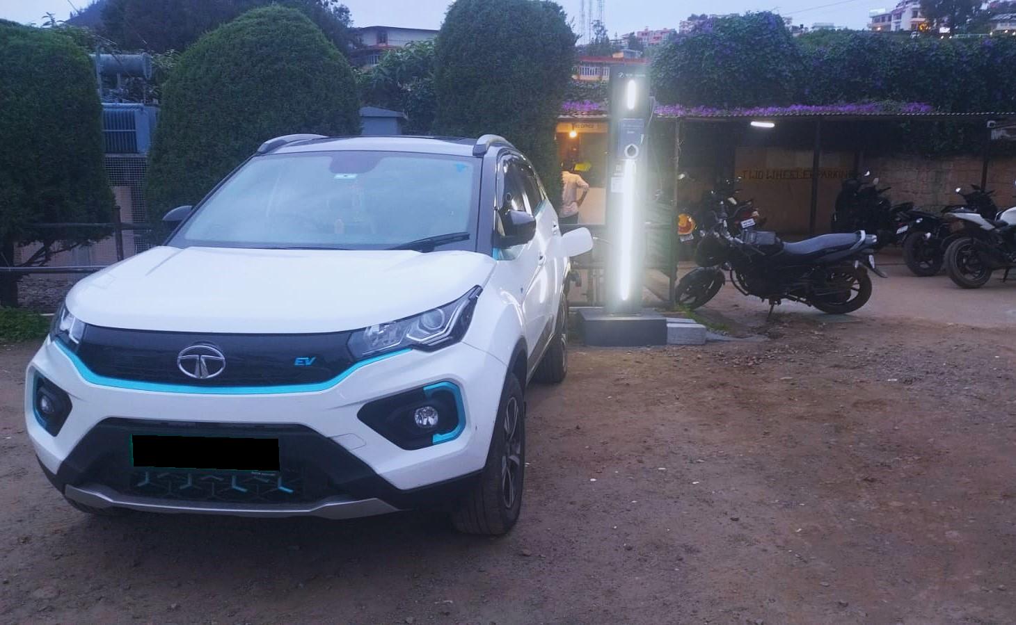 Zeon Charging station | AC 2 X 22kW Charger | Club Mahindra Resort ...