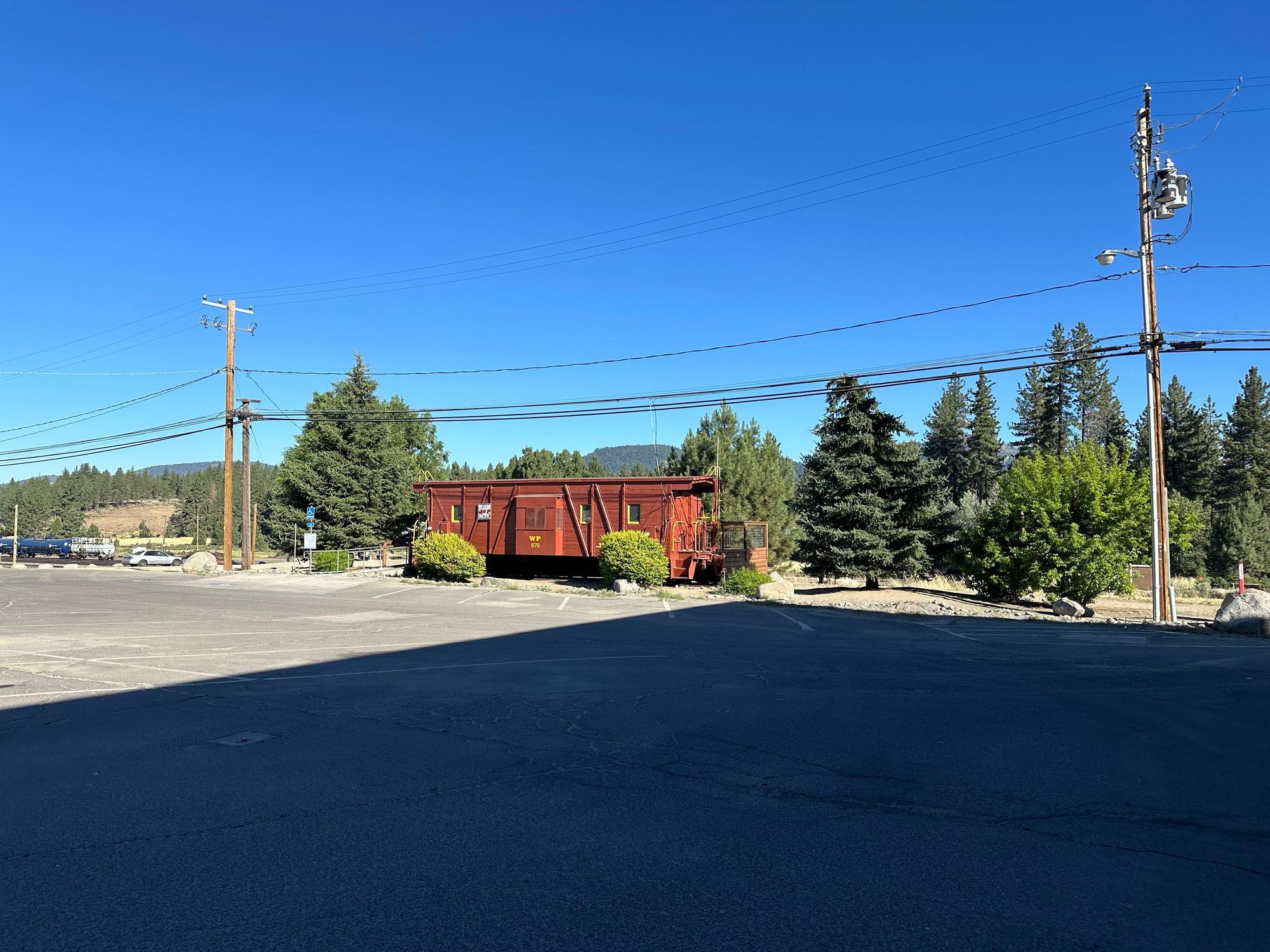 Caboose Park | Portola, CA | EV Station