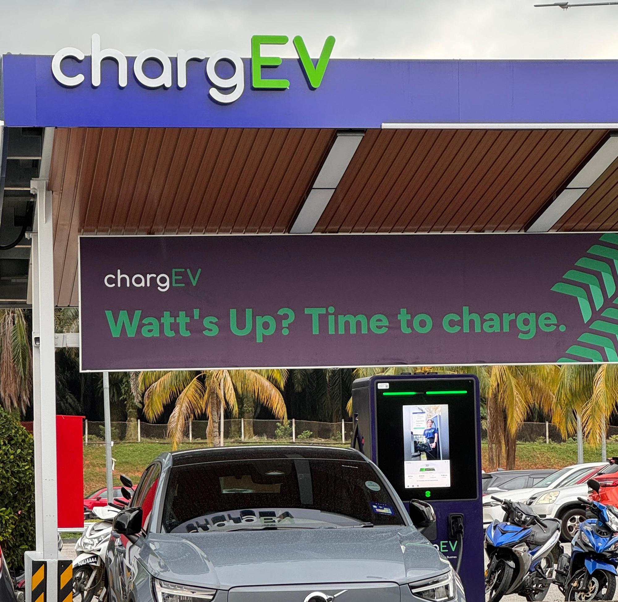 chargEV | R&R Seremban Northbound (47kW DC) | Labu, Negeri Sembilan | EV Station