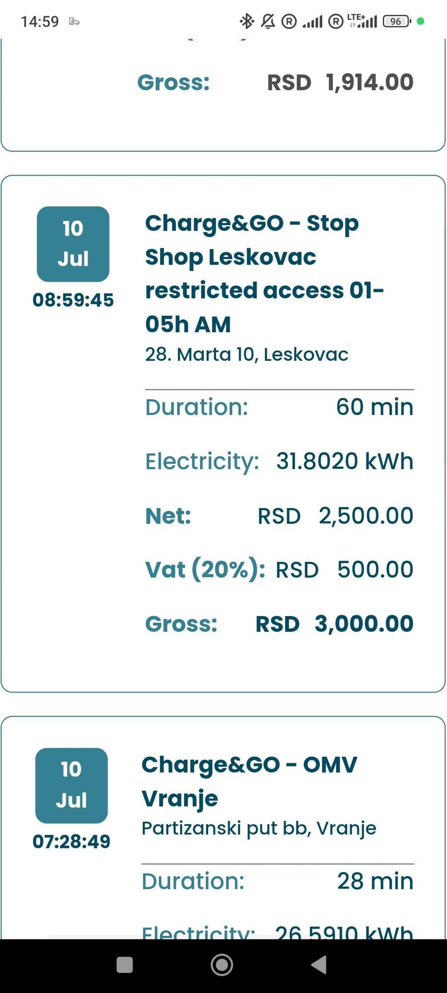 Stop Shop Leskovac | 28 marta 10, Leskovac, Serbia | EV Station