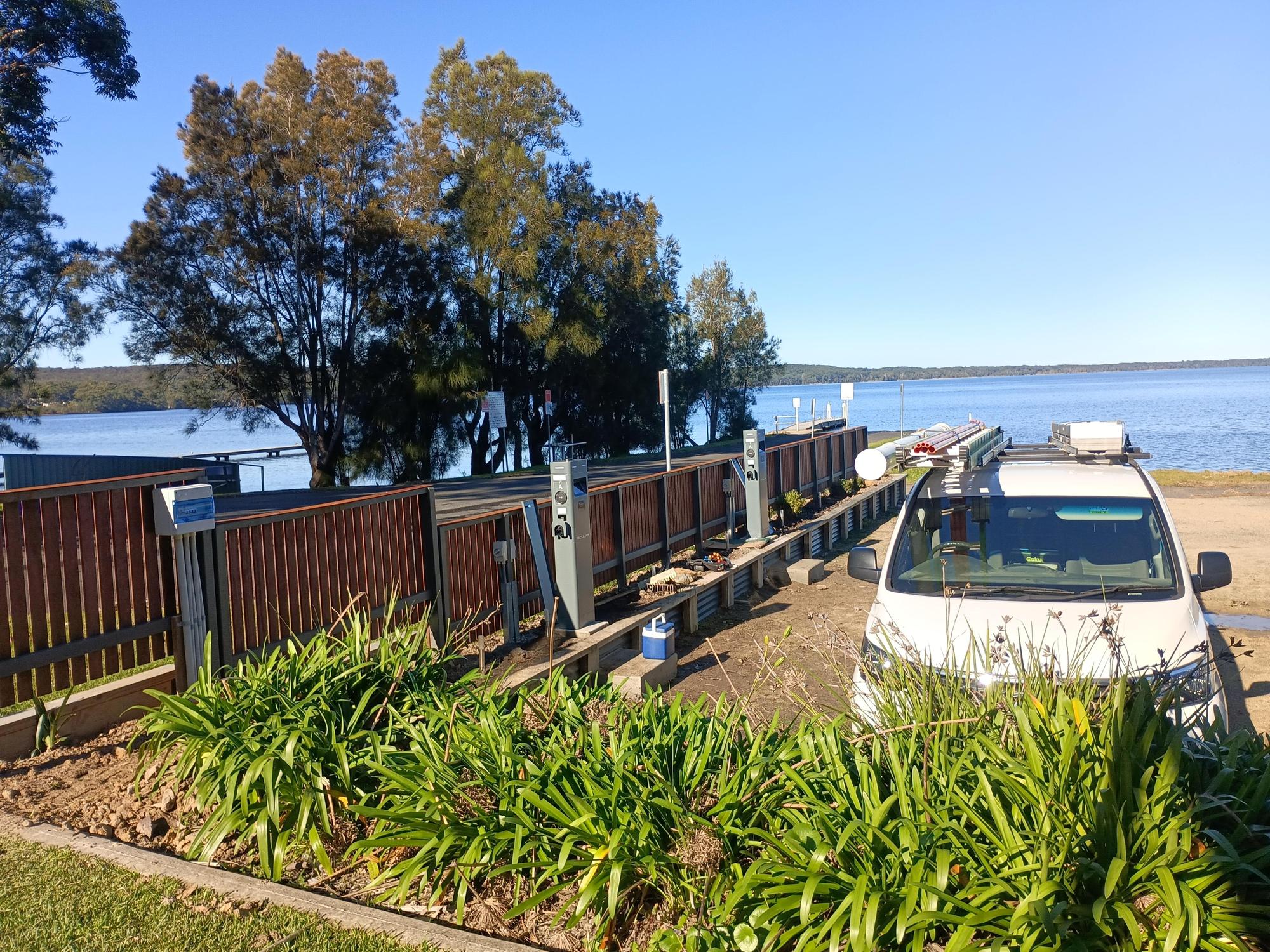 Dungowan Waterfront Accommodation | Erowal Bay, NSW | EV Station