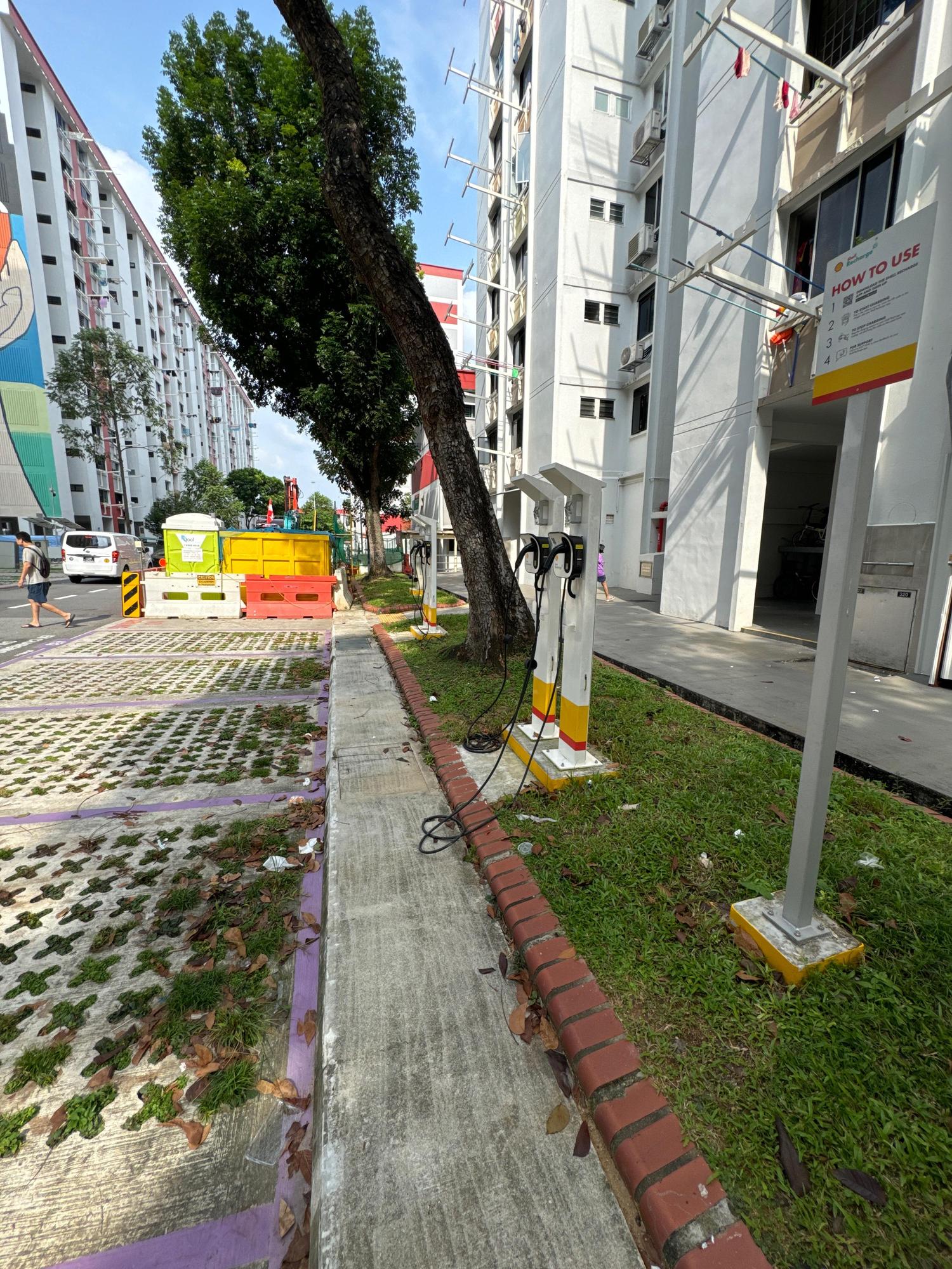 Shell: 619 Hougang Ave 8 | 619 Hougang Ave 8 | EV Station
